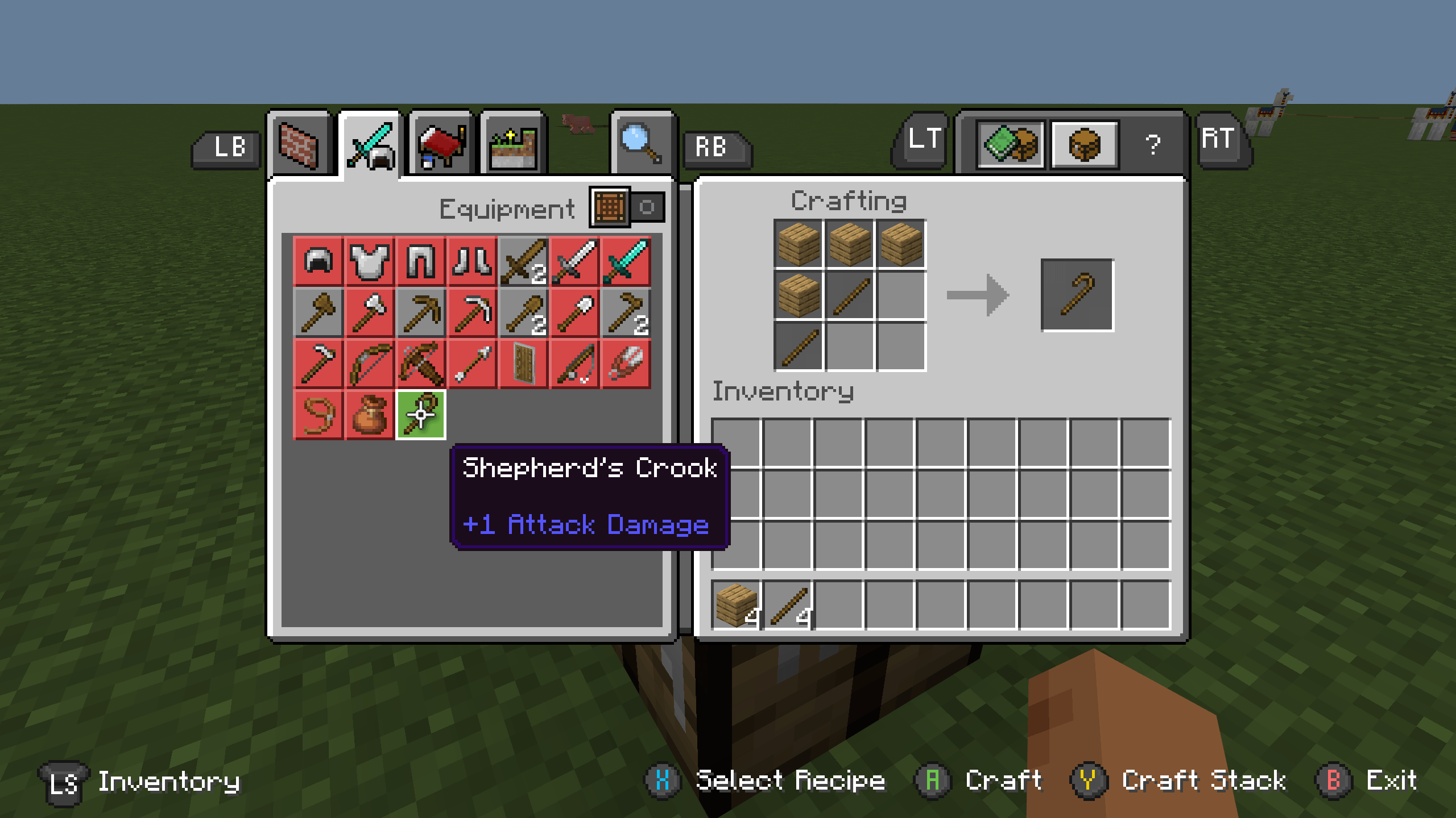 Shepherd's Crook - Control your livestock - Gallery - Minecraft Bedrock ...