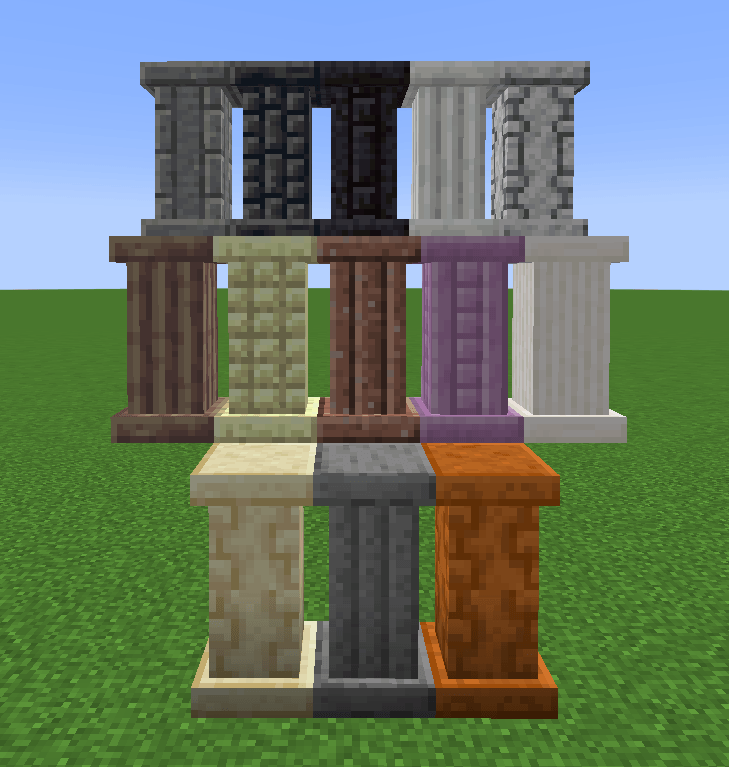 Thin Pillars - Gallery - Minecraft Mods - CurseForge