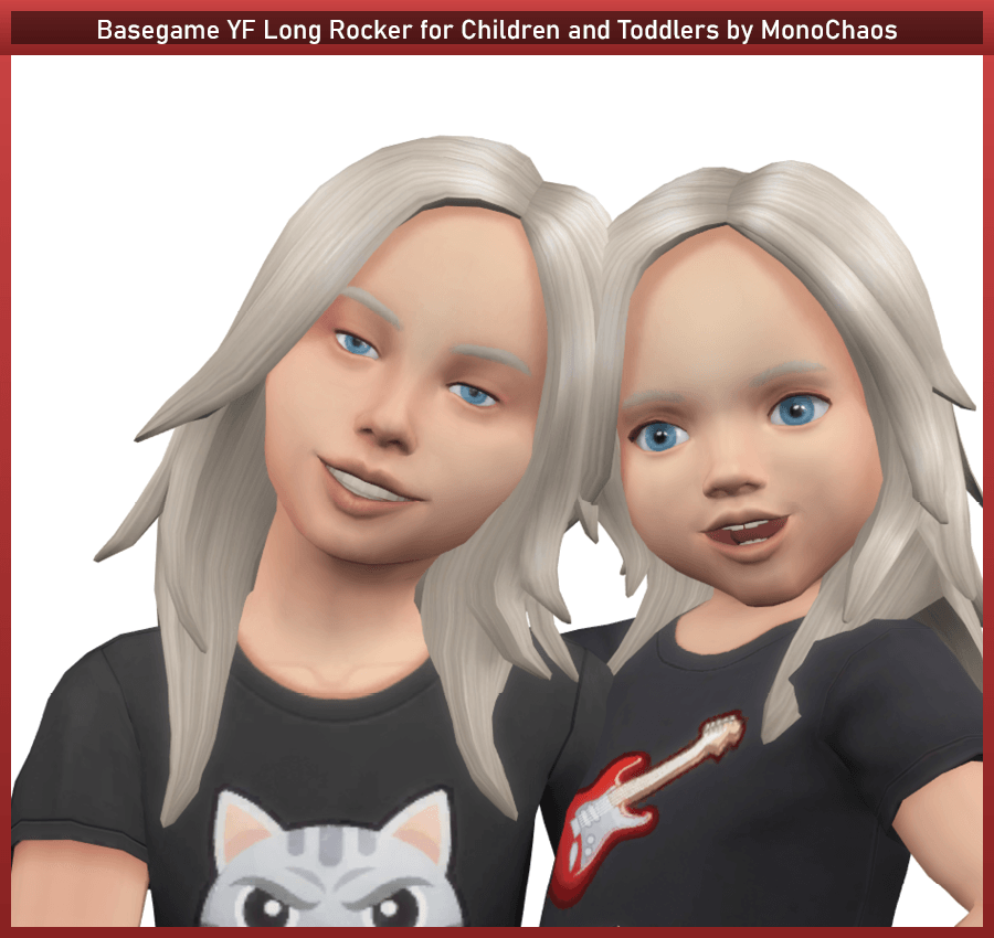 Basegame YF Long Rocker Hair for Children and Toddlers - Gallery - The ...