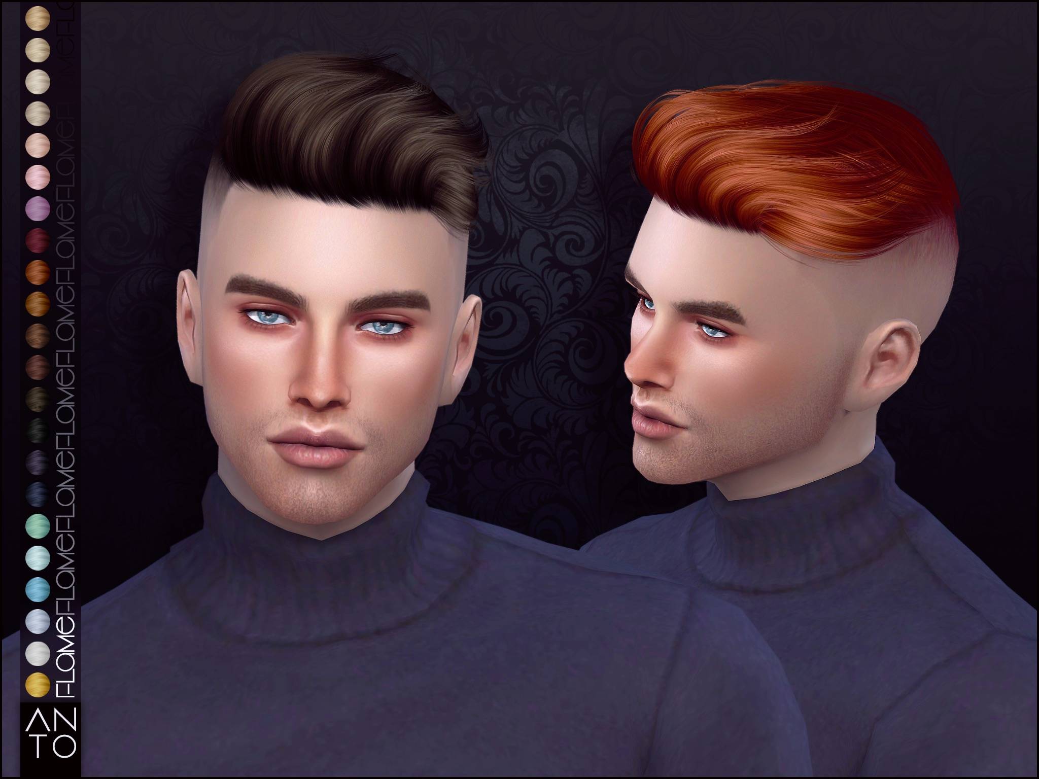 Flame Hairstyle - Gallery - The Sims 4 Create a Sim - CurseForge