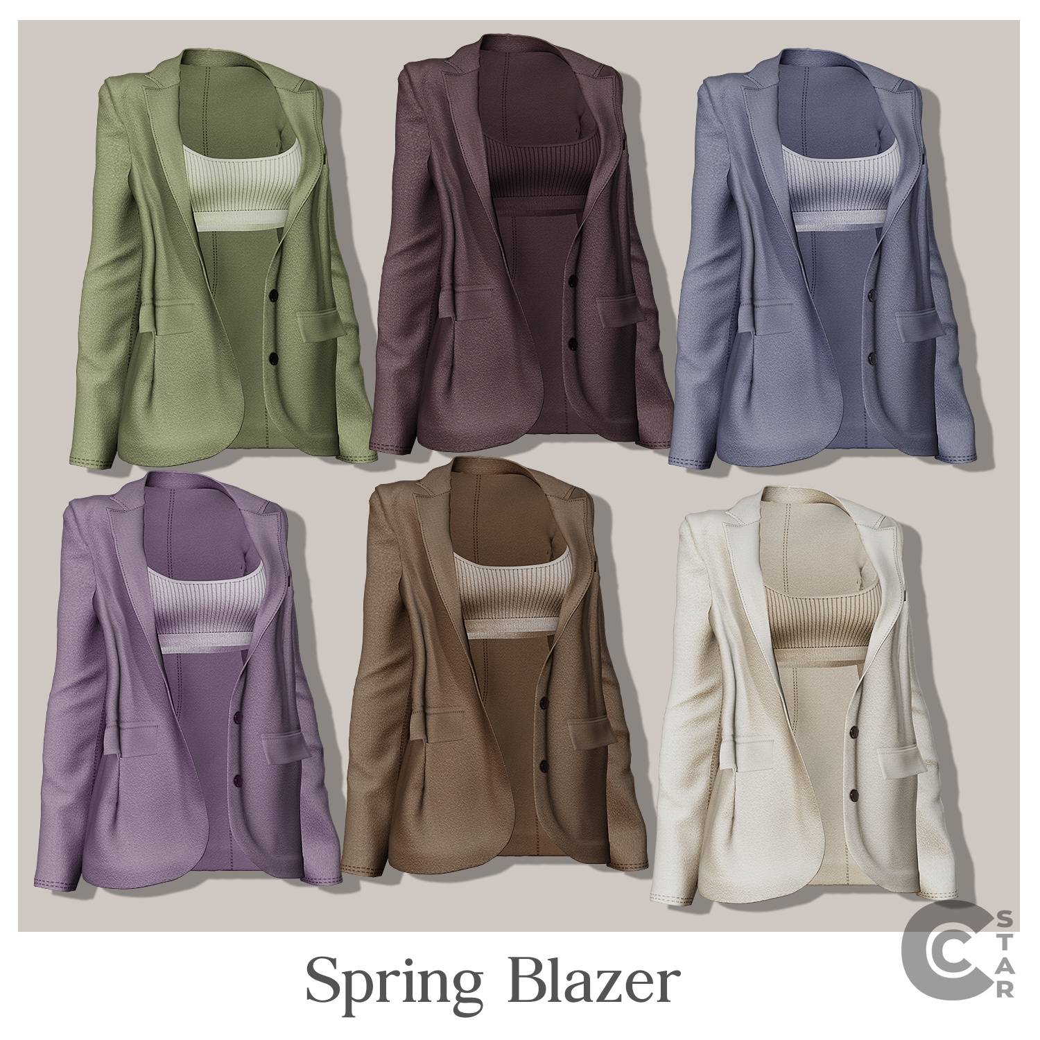 Blazer with ribbed tank - Gallery - The Sims 4 Create a Sim - CurseForge