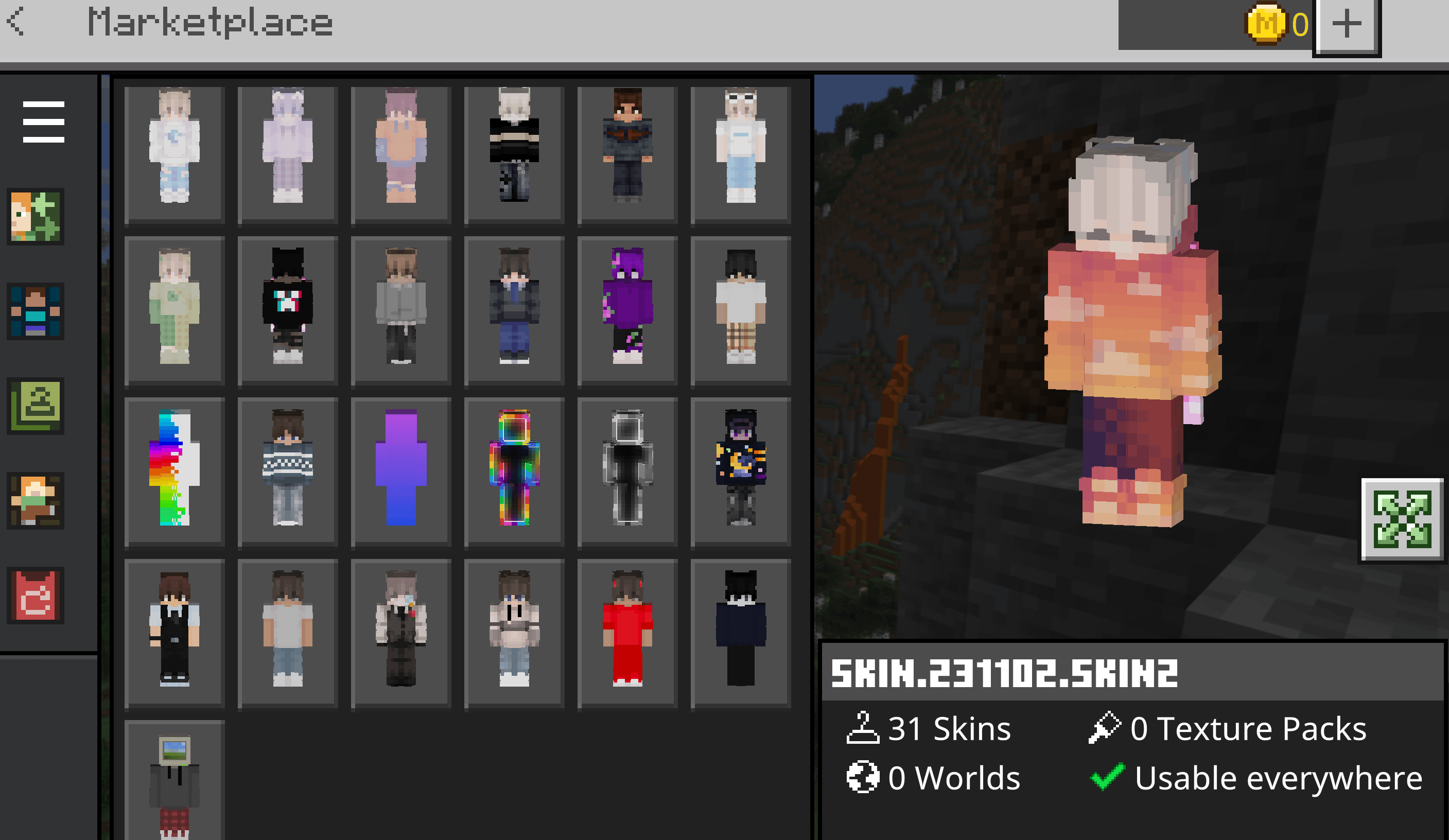 Cute Boys Skin Pack - Gallery - Minecraft Bedrock Skins - CurseForge