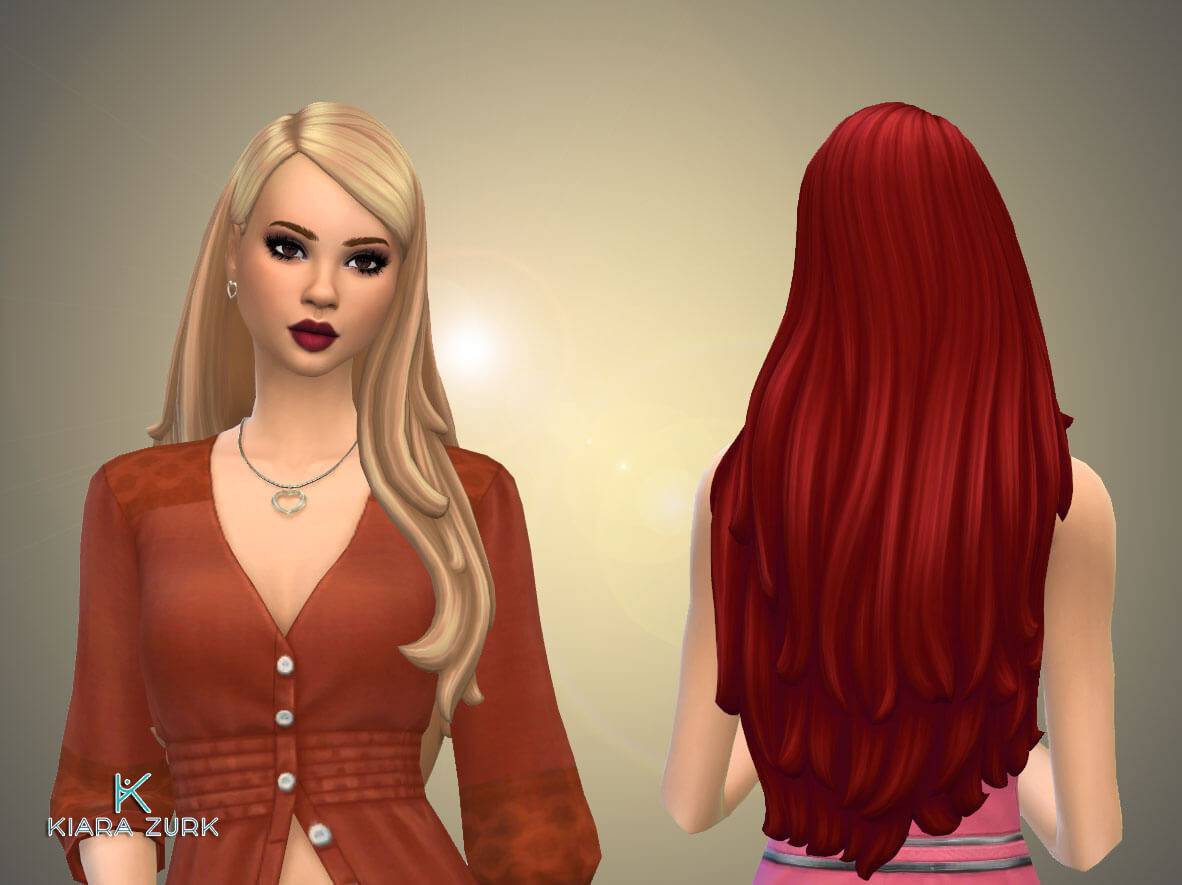 Jenny Hairstyle Version 2 - Gallery - The Sims 4 Create a Sim - CurseForge