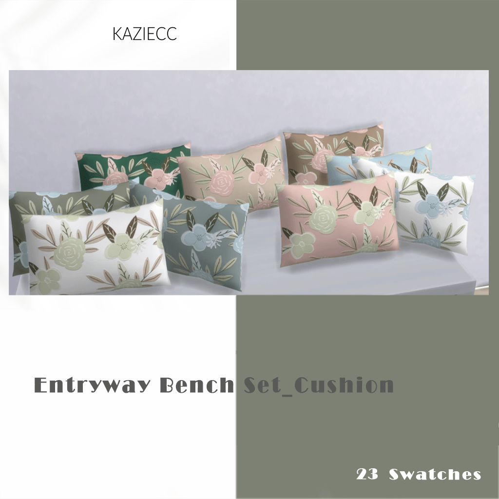 Kaziecc ~ Entryway Bench Set - Gallery - The Sims 4 Build / Buy ...