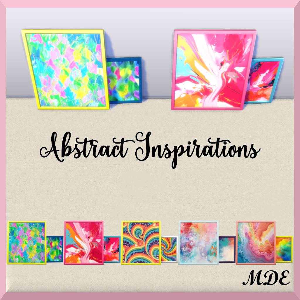 Abstract Inspirations - Gallery - The Sims 4 Build / Buy - CurseForge