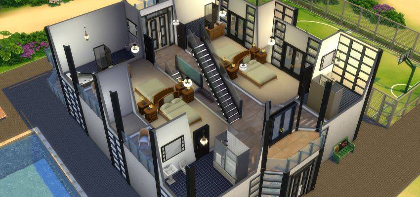 Island Hotel Damals - Gallery - The Sims 4 Rooms / Lots - CurseForge