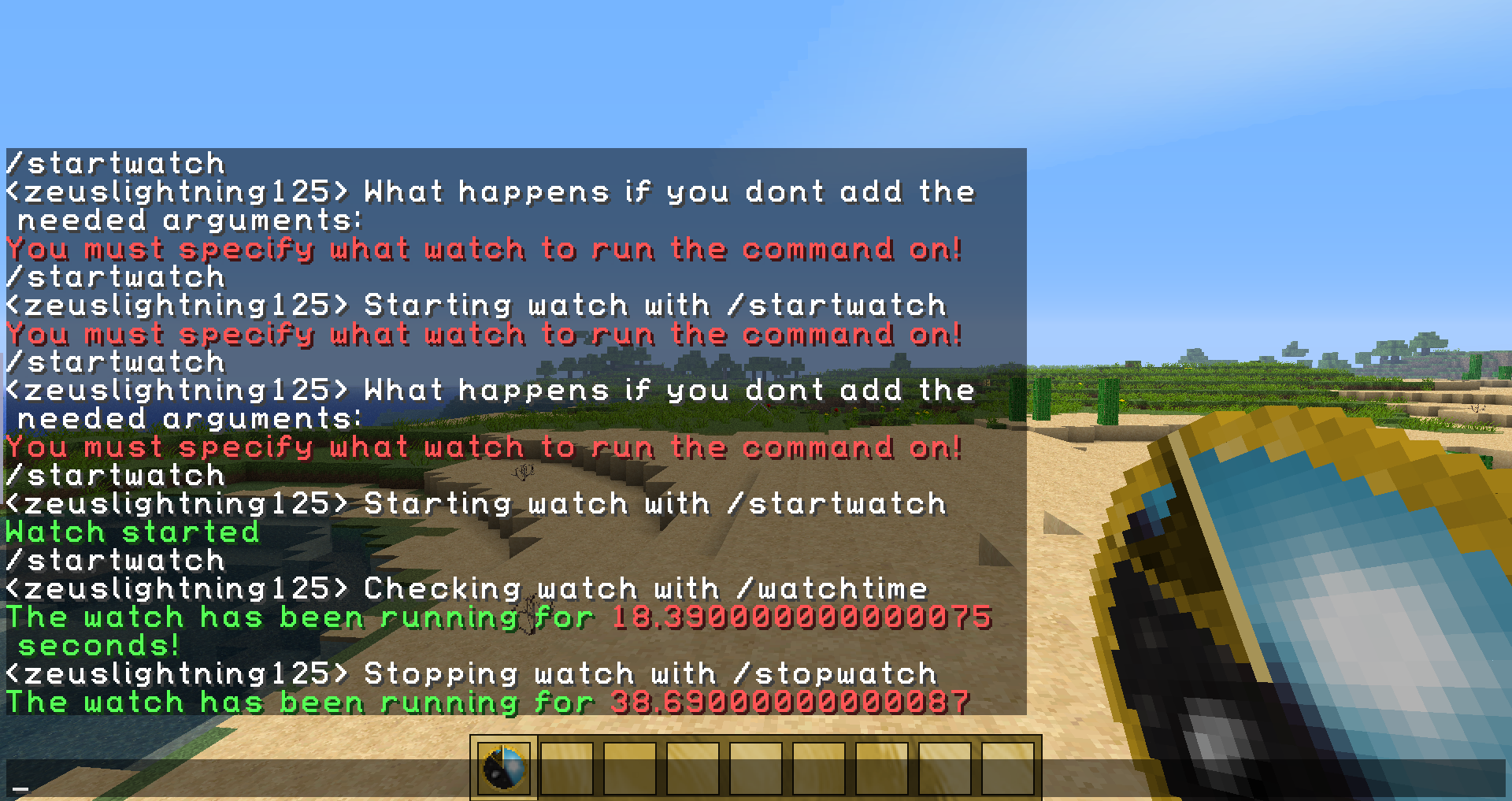 Images - StopWatch - Bukkit Plugins - Projects - Bukkit