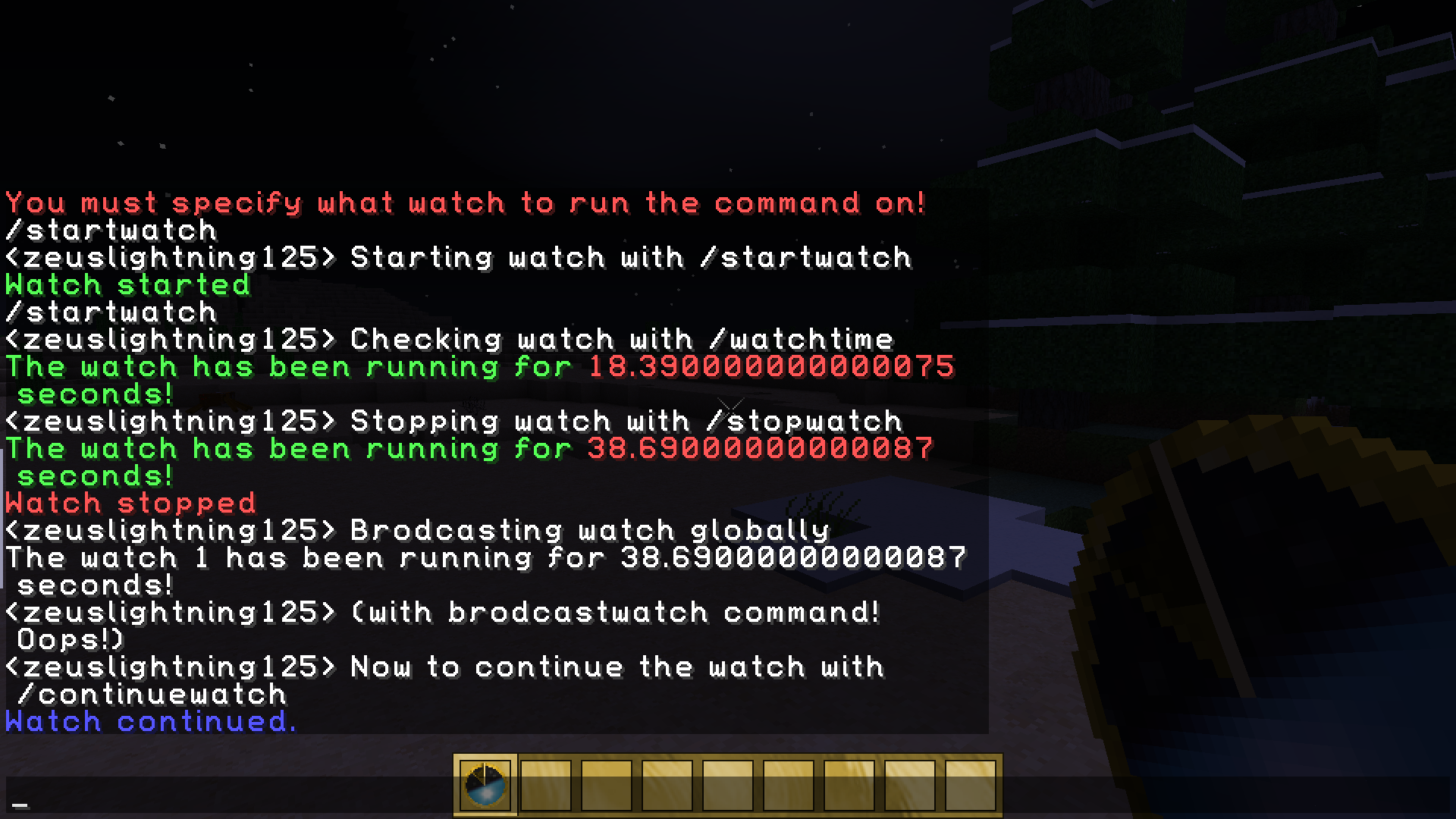 Images - StopWatch - Bukkit Plugins - Projects - Bukkit