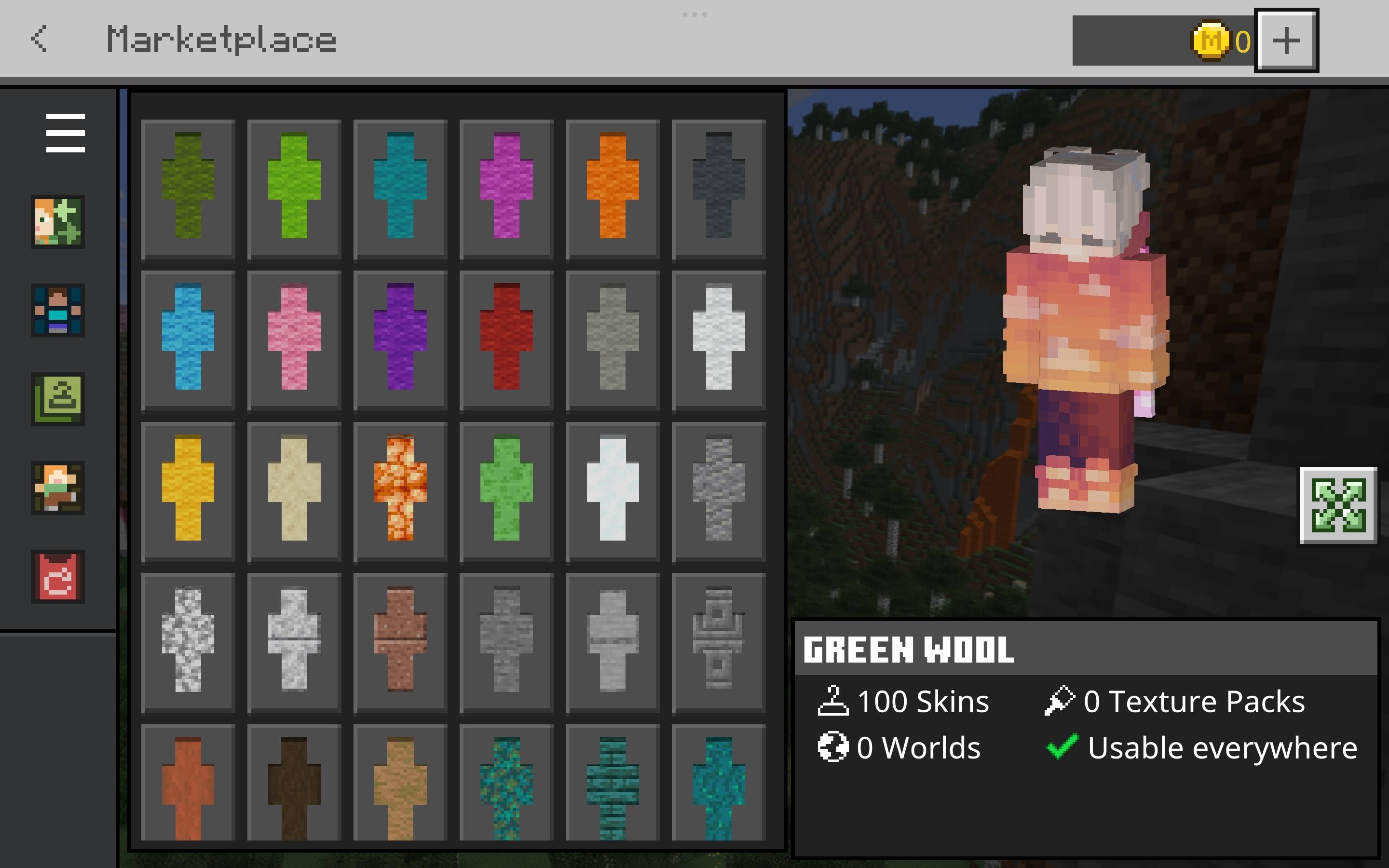 Camouflage Skin Pack - Gallery - Minecraft Bedrock Skins - CurseForge