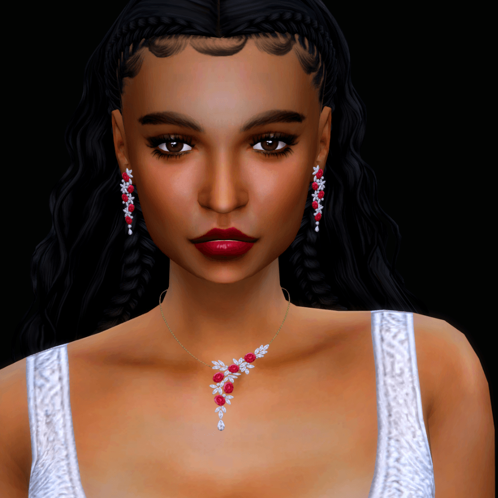 Ellie Diamond Earrings - The Sims 4 Create a Sim - CurseForge