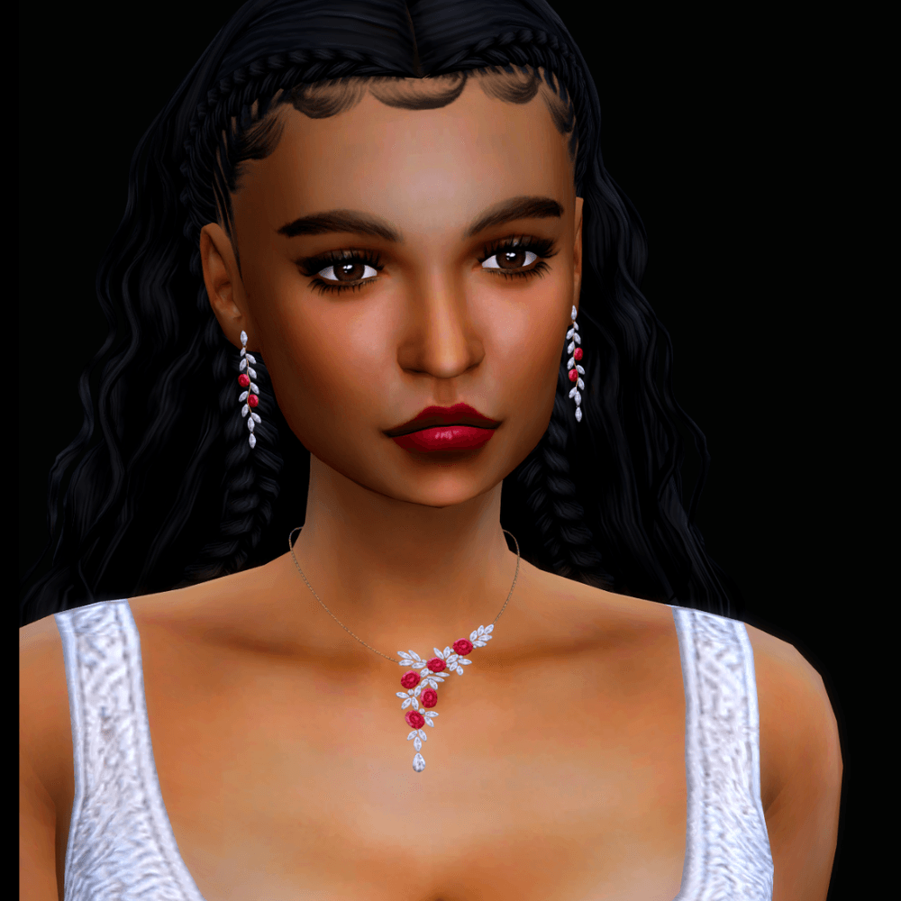Ellie Diamond Necklace - Gallery - The Sims 4 Create a Sim - CurseForge