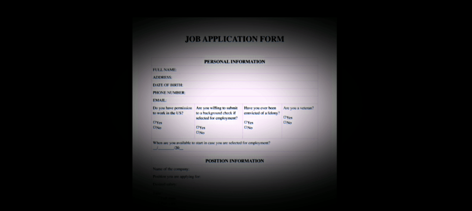 Job application | Minecraft PE Addons