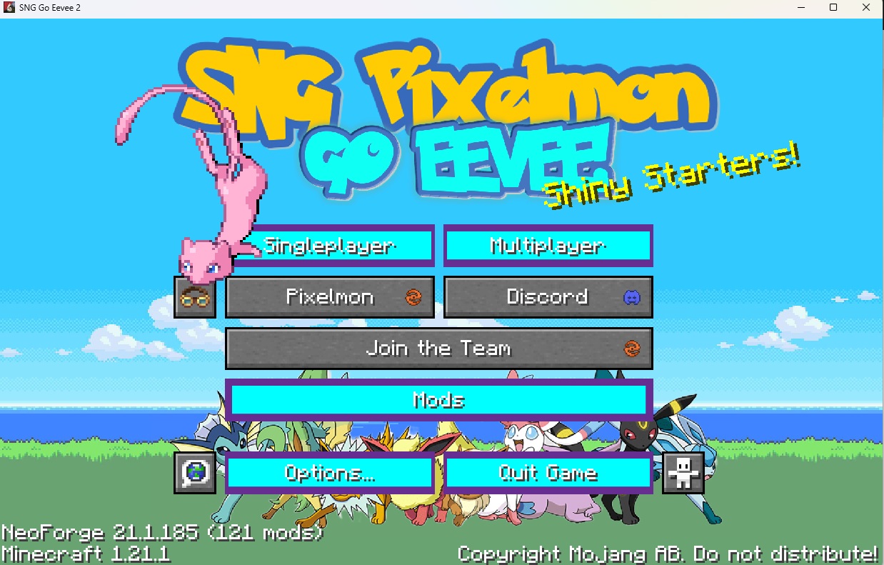 Go Eevee v3 - Pixelmon/Create - Gallery - Minecraft Modpacks - CurseForge