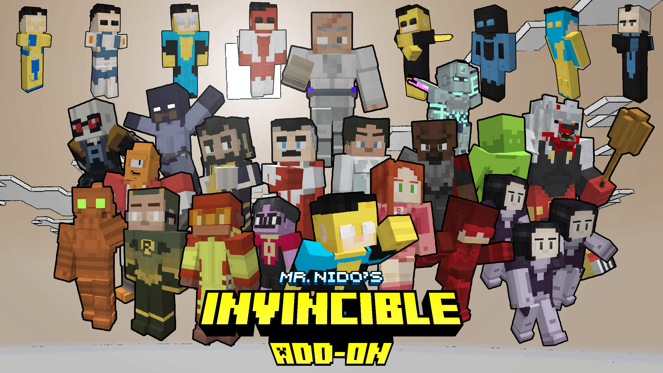 Mr. Nido's Invincible - Gallery - Minecraft Bedrock Addons - CurseForge