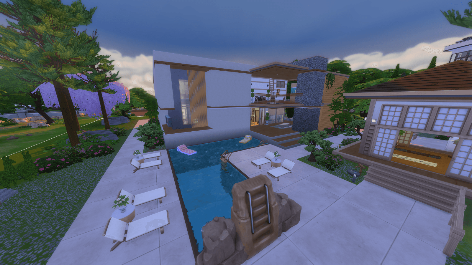 Modern Japanese House - LordStorm - Gallery - The Sims 4 Rooms / Lots ...
