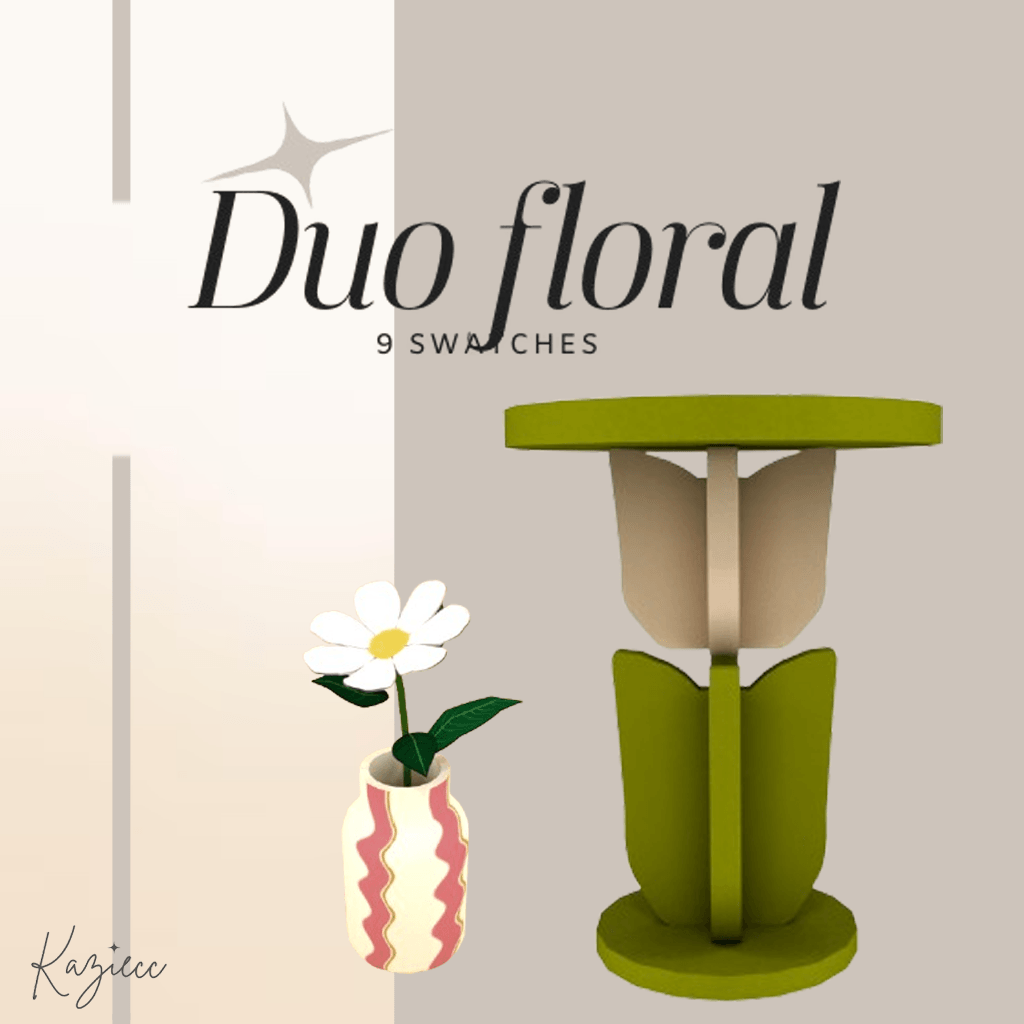 Kaziecc ~ Duo Floral - Gallery - The Sims 4 Build / Buy - CurseForge
