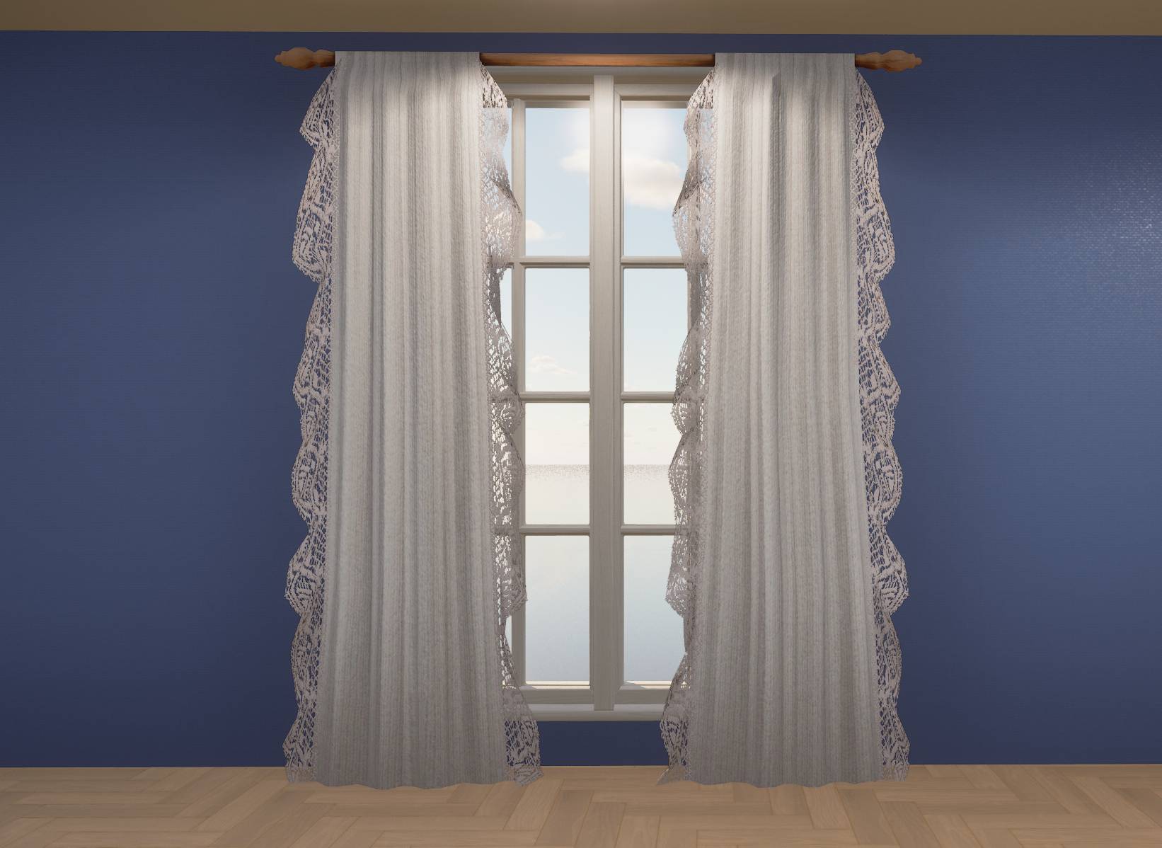 Lace trim curtains - Gallery - inZOI Build Mode - CurseForge