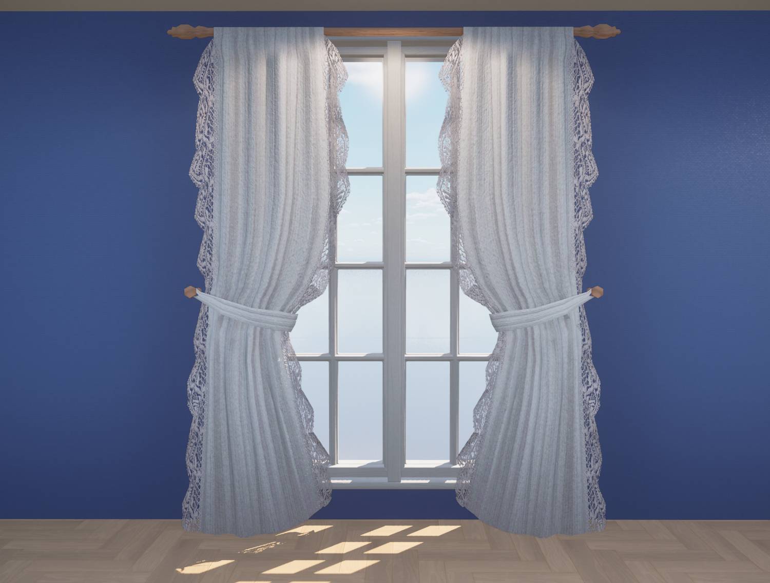 Lace trim curtains - Gallery - inZOI Build Mode - CurseForge
