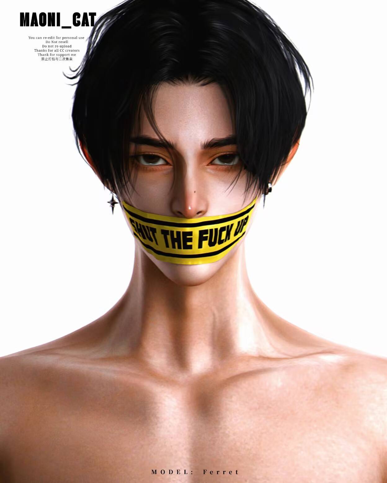 [Maoni_cat]Seal Off Adhesive Tape - Gallery - The Sims 4 Create a Sim ...