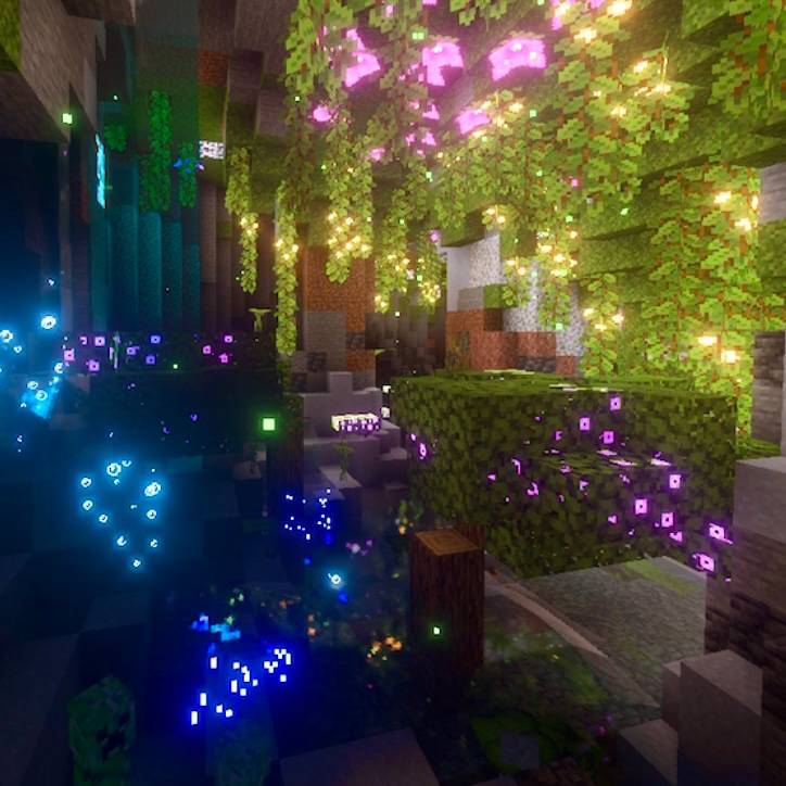 GlowCraft Shader 2.0 (Vibrant Visuals PBR) - Gallery - Minecraft Bedrock Texture Packs - CurseForge