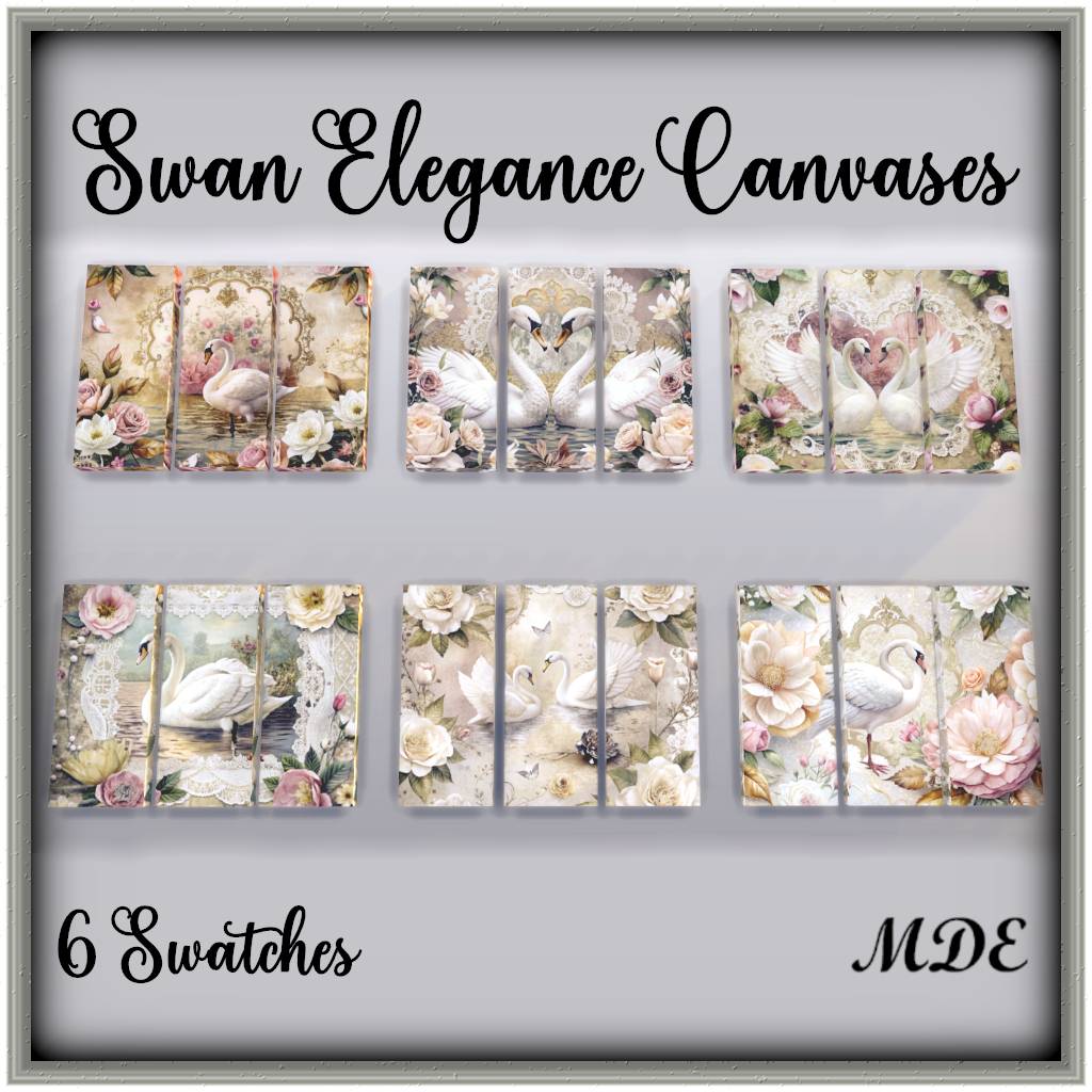 Swan Elegance Canvases - Gallery - The Sims 4 Build / Buy - CurseForge