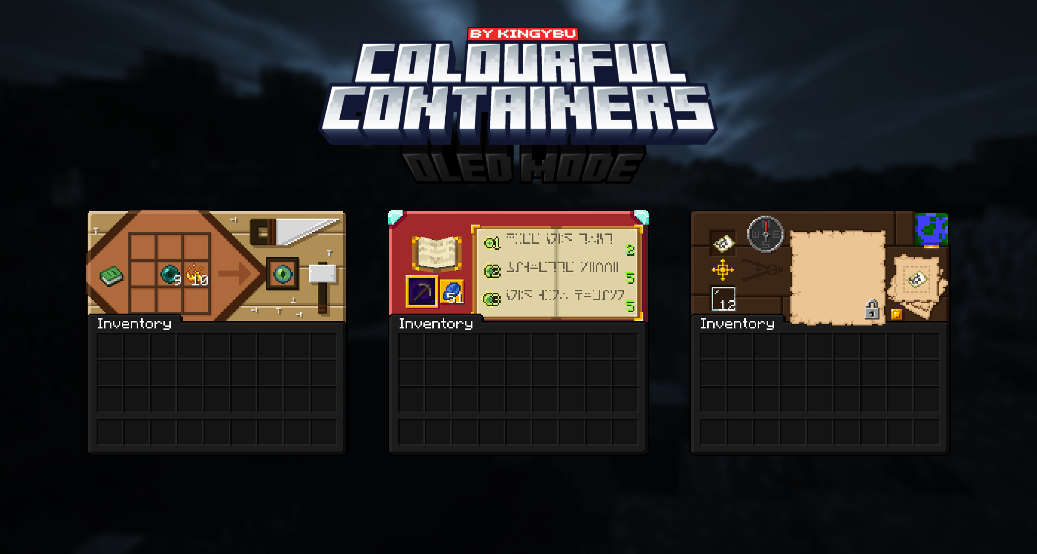 Colourful Containers OLED GUI - Gallery - Minecraft Resource Packs ...