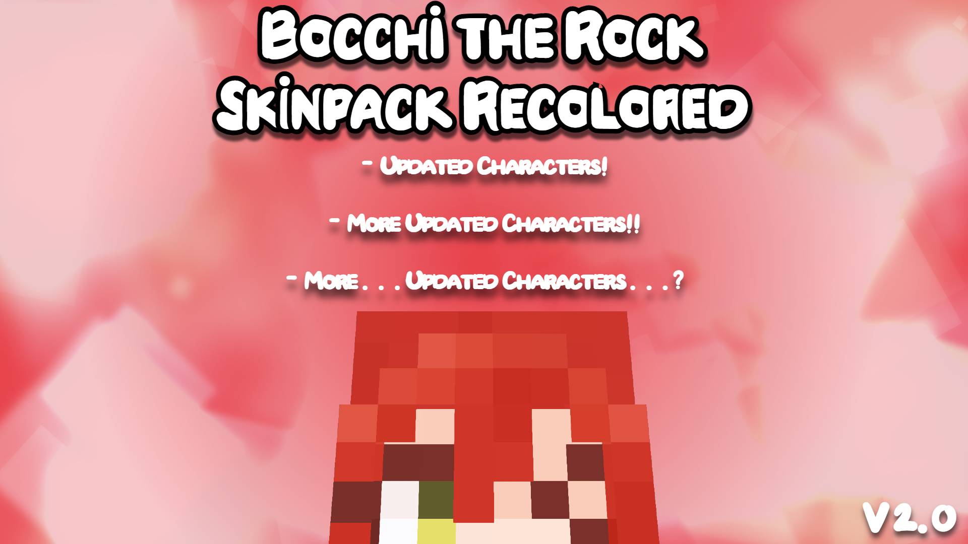 Bocchi the Rock Skinpack Re:Colored | V2 - Gallery - Minecraft Bedrock ...