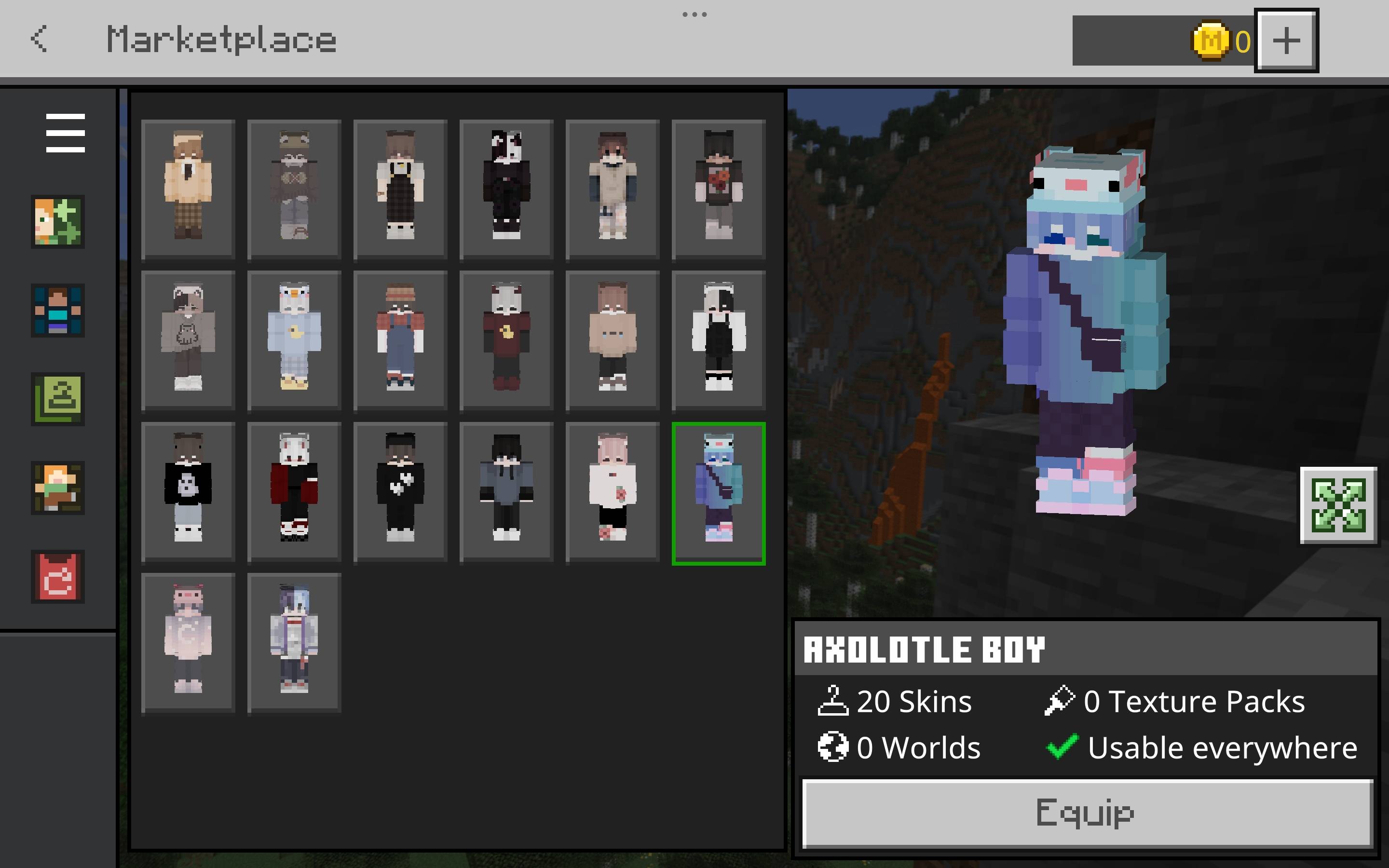 Cute Boys Skin Pack V2 - Gallery - Minecraft Bedrock Skins - CurseForge