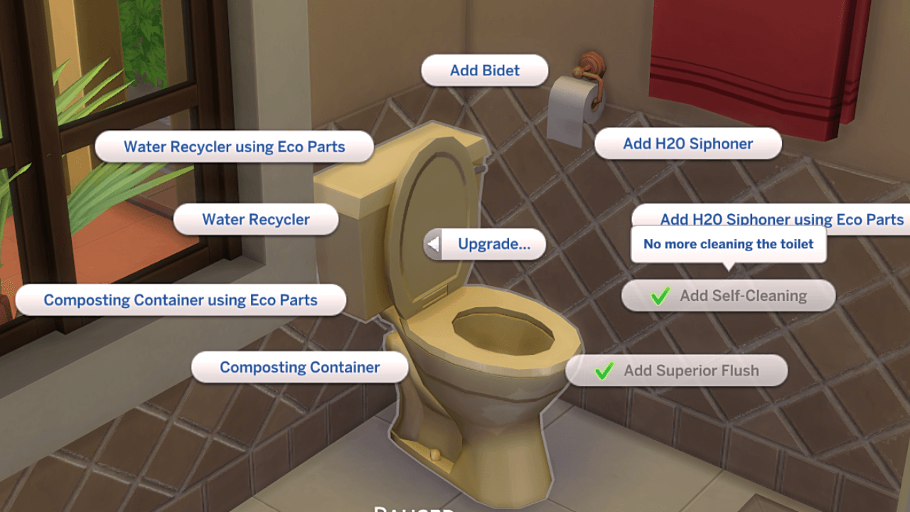Plumbing Upgrade Cheat - The Sims 4 Mods - CurseForge