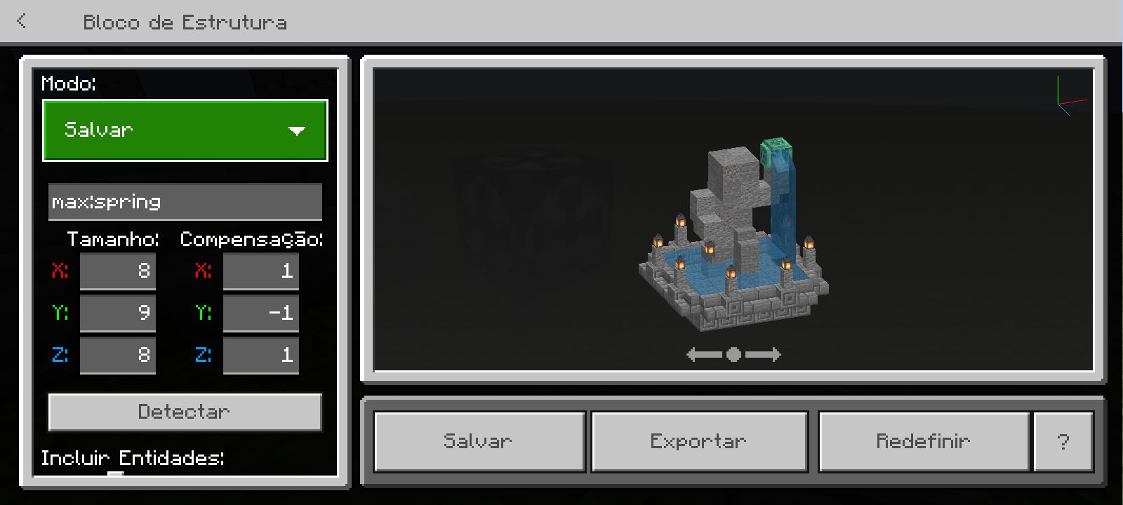 StructureExportButton - Gallery - Minecraft Bedrock Texture Packs - CurseForge