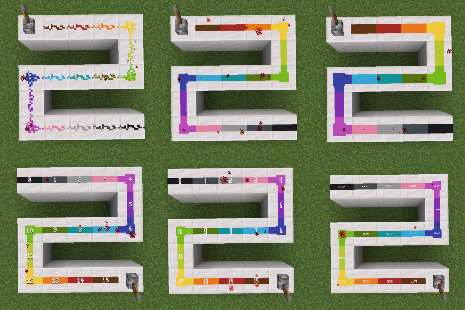 Rainbow Redstone - Minecraft Resource Packs - CurseForge