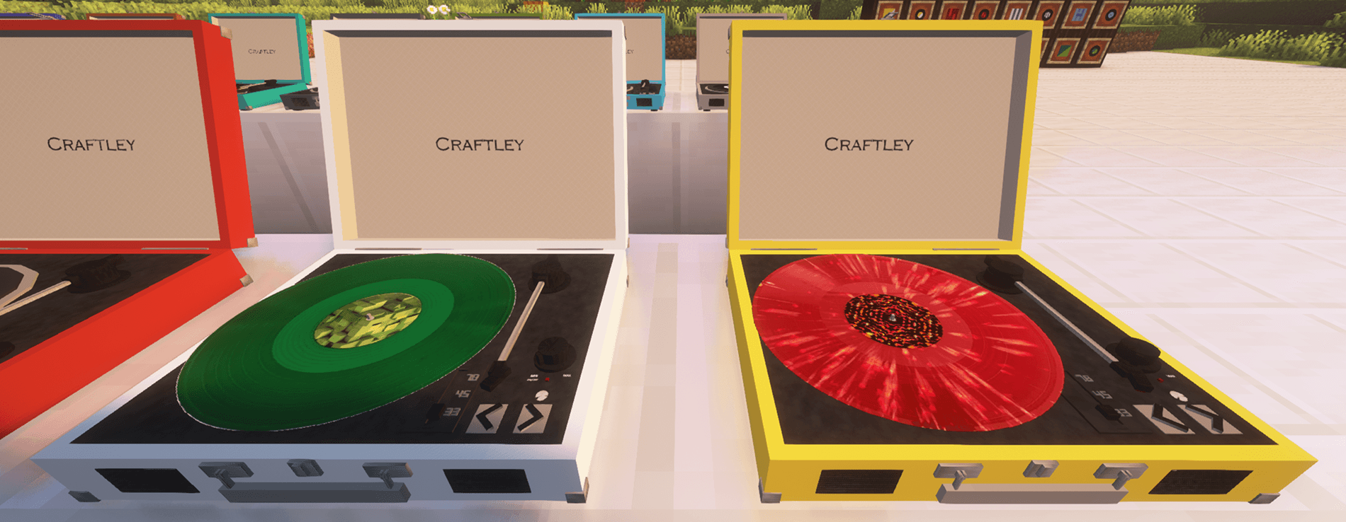 Record Players - The Jukebox Reimagined - Gallery - Minecraft Data Packs - CurseForge