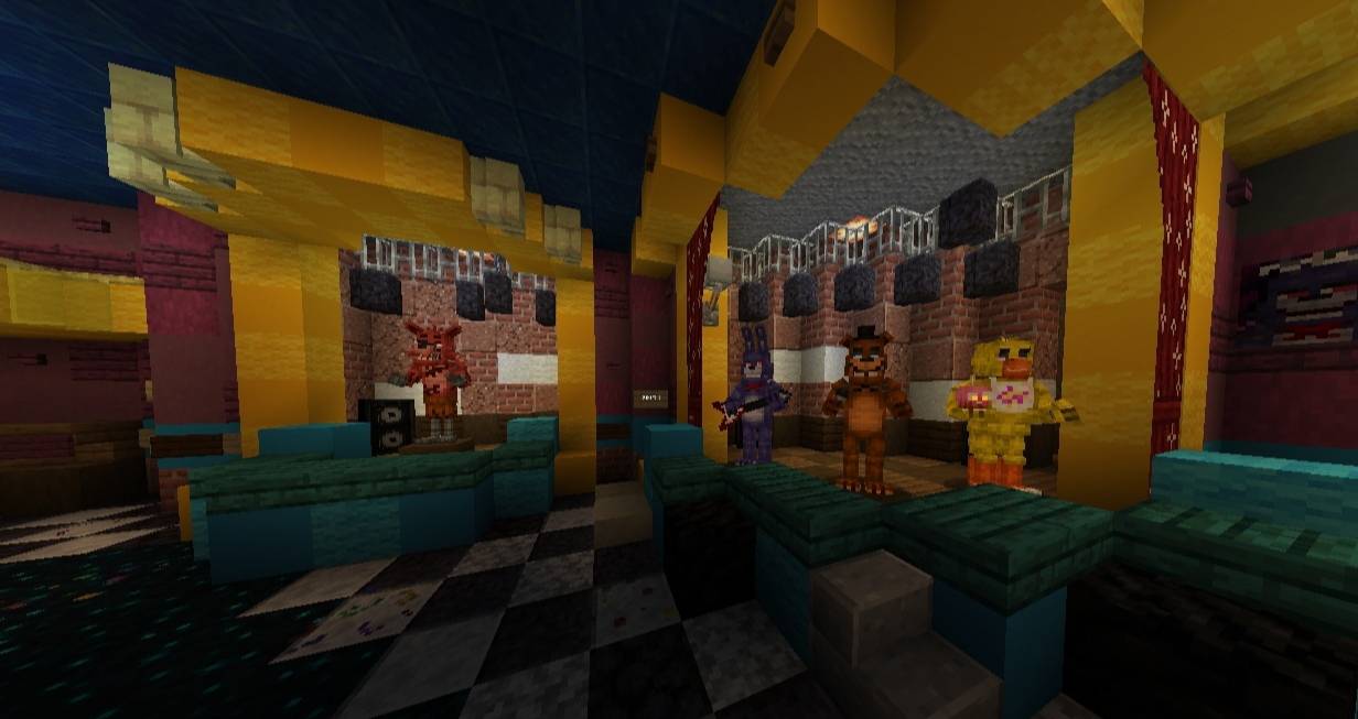 FNaF: Movie - Map - Gallery - Minecraft Bedrock Maps - CurseForge