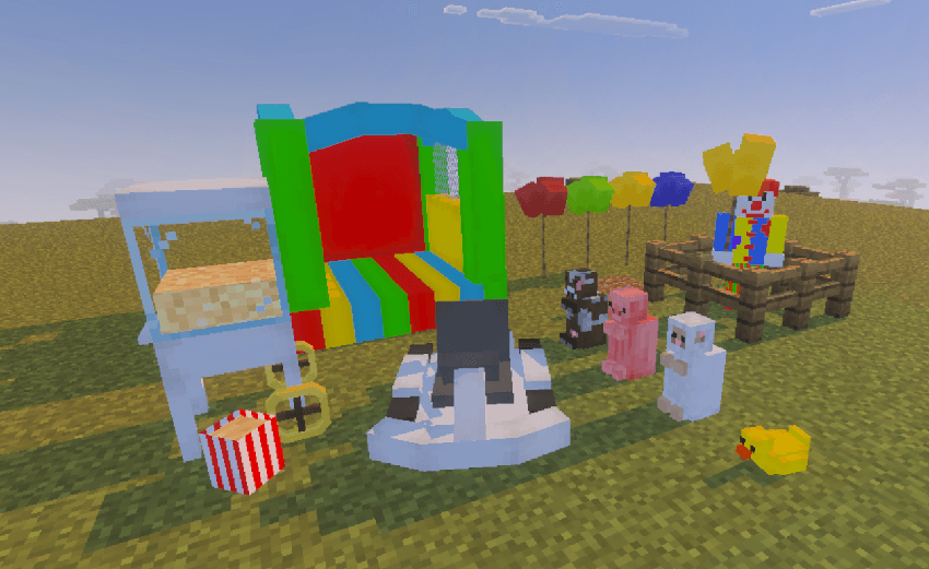 Carnival & Arcade Frenzy - Gallery - Minecraft Bedrock Addons - CurseForge