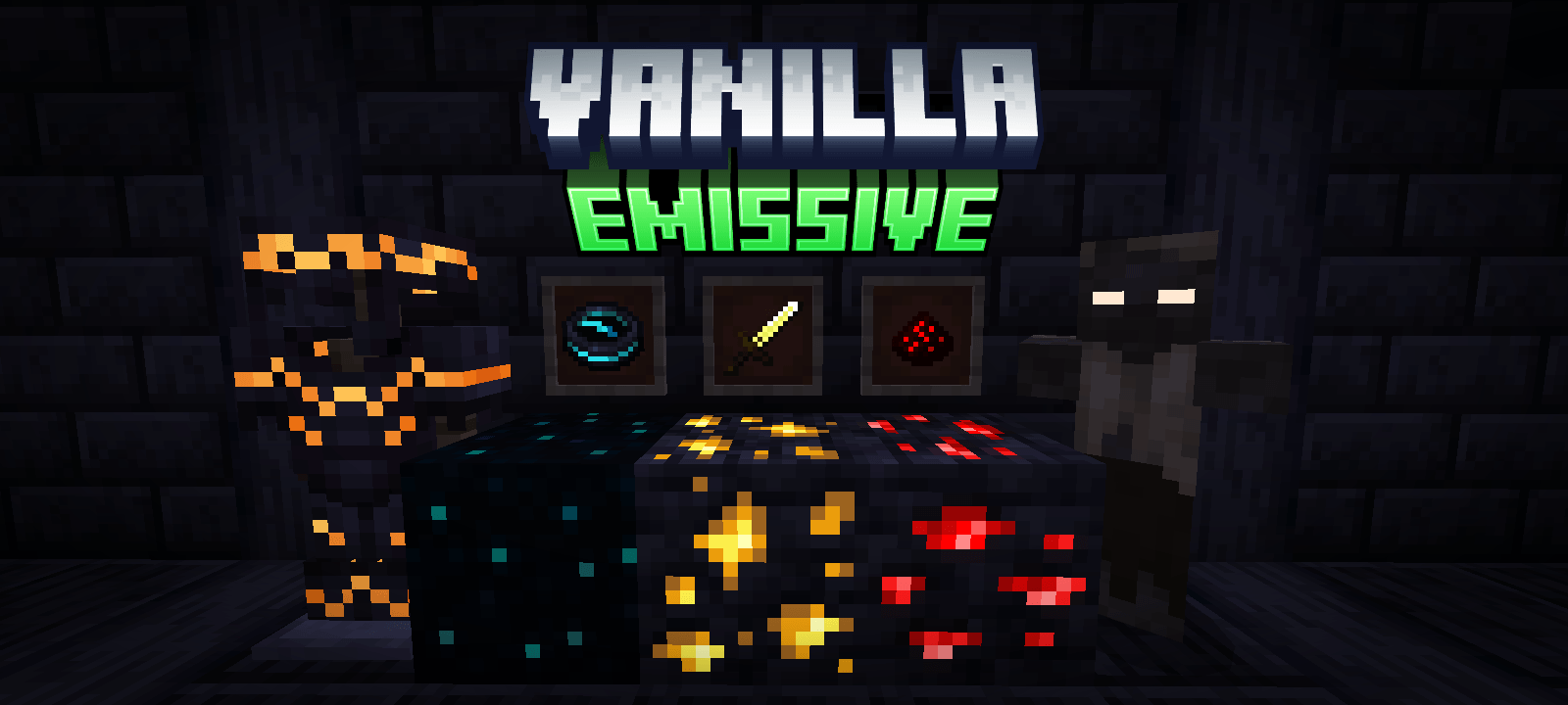 Vanilla Emissive - Gallery - Minecraft Bedrock Texture Packs - CurseForge