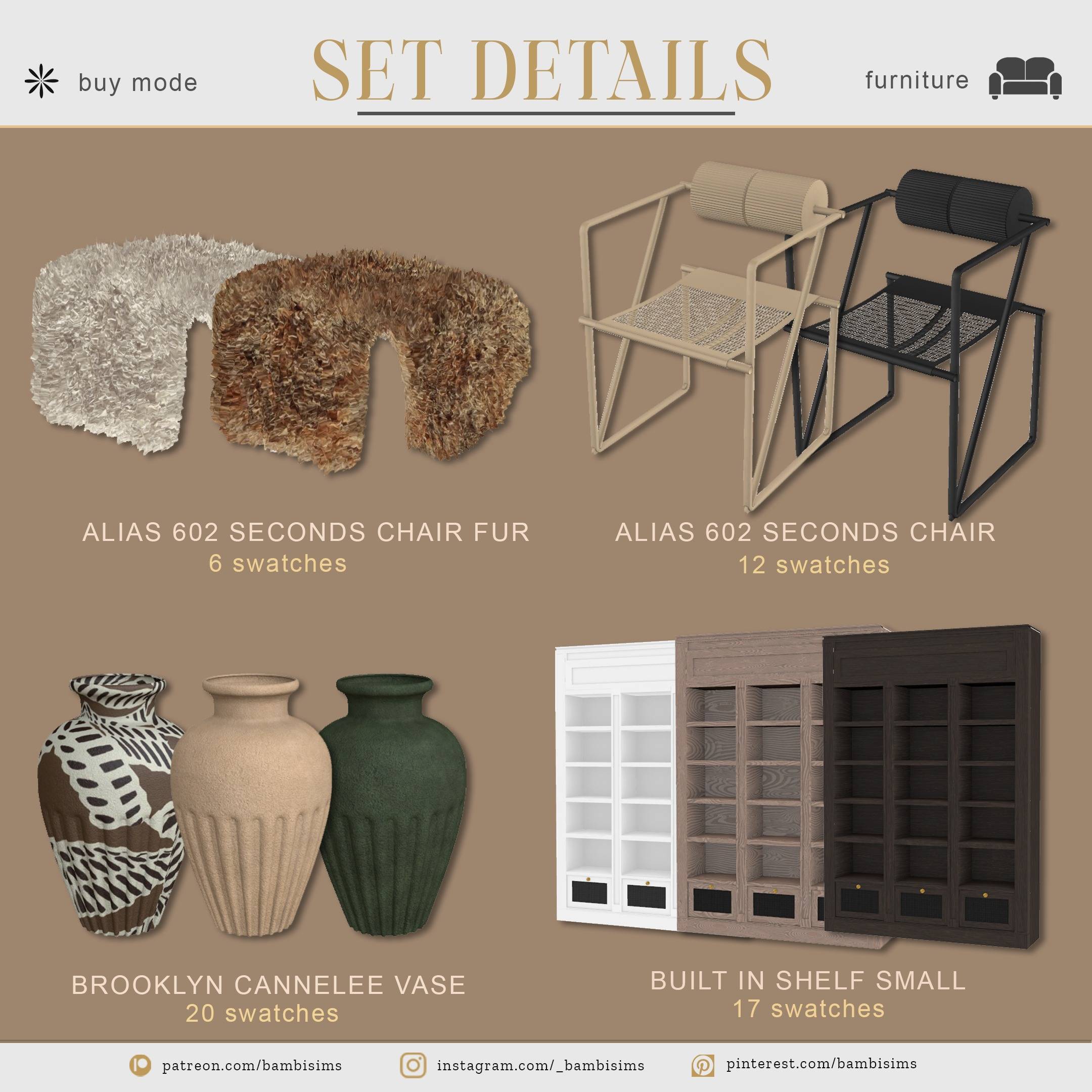 Shermine collection vol.1 - Gallery - The Sims 4 Build / Buy - CurseForge