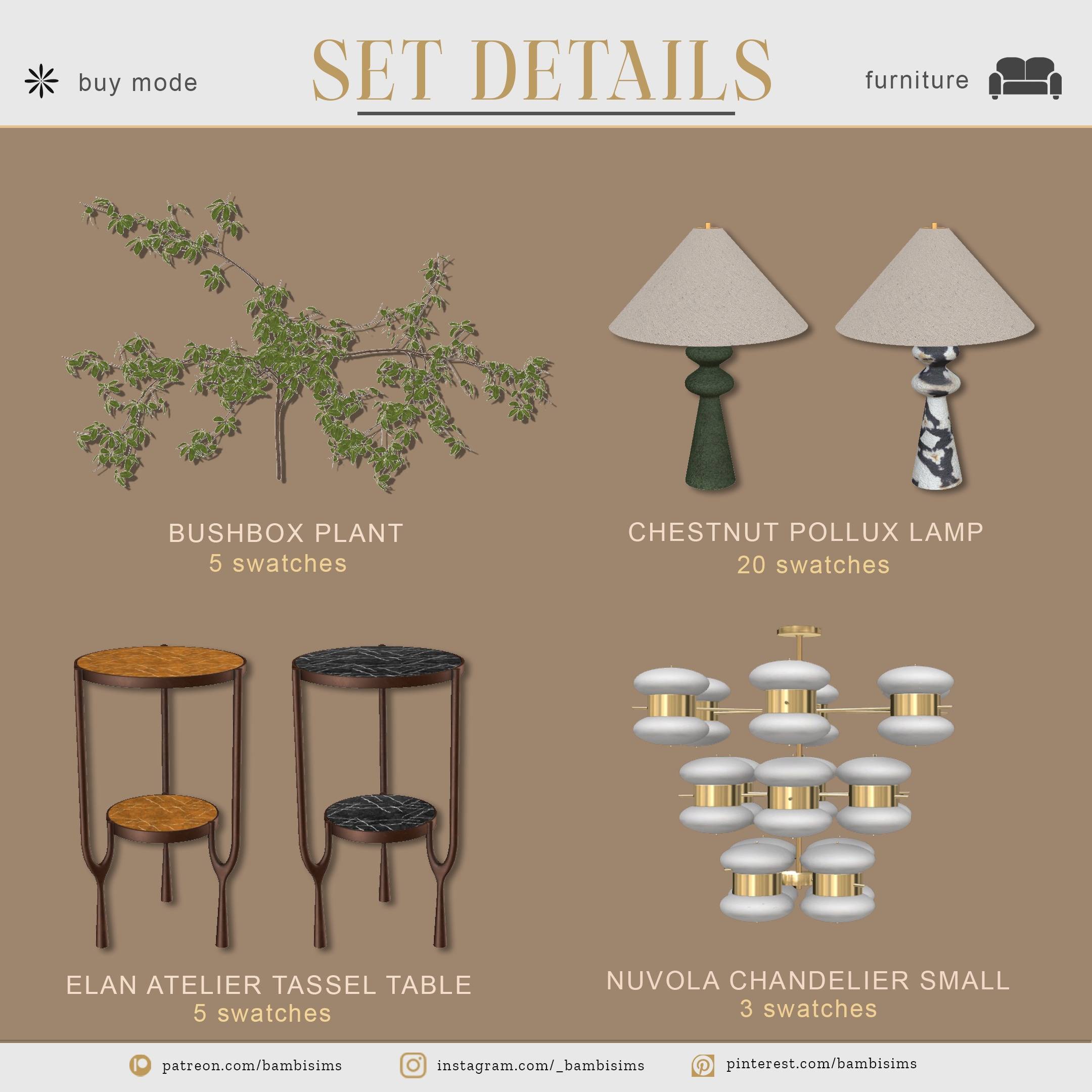 Shermine collection vol.1 - Gallery - The Sims 4 Build / Buy - CurseForge