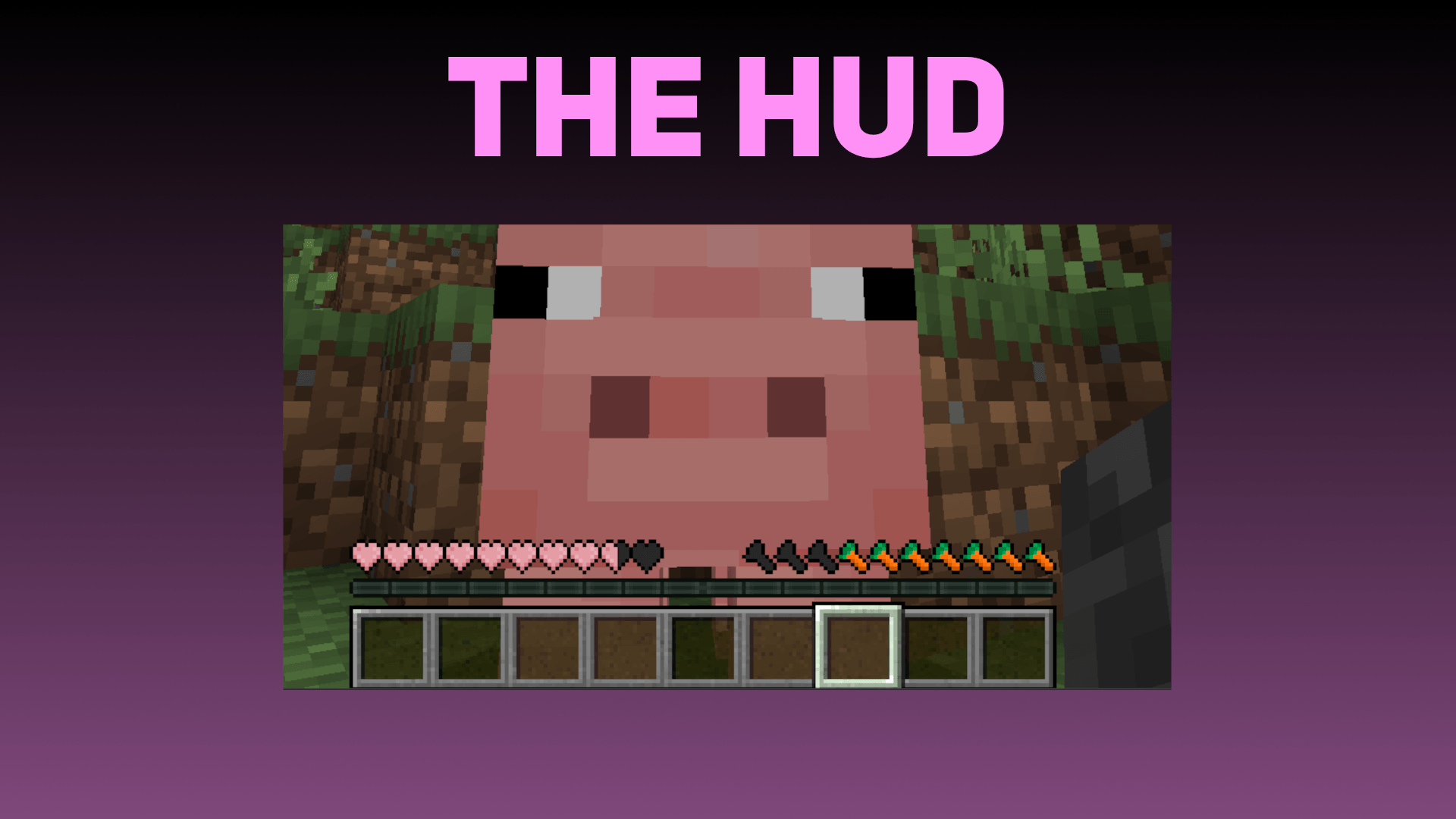 Pig HUD - Minecraft Resource Packs - CurseForge