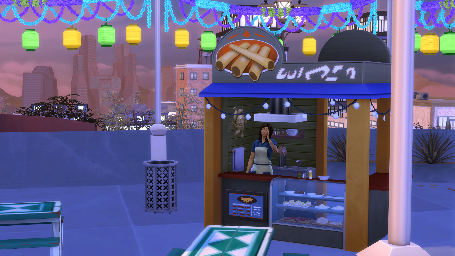 Festival Stall Vendor Role Outfits Disabled - The Sims 4 Mods - CurseForge