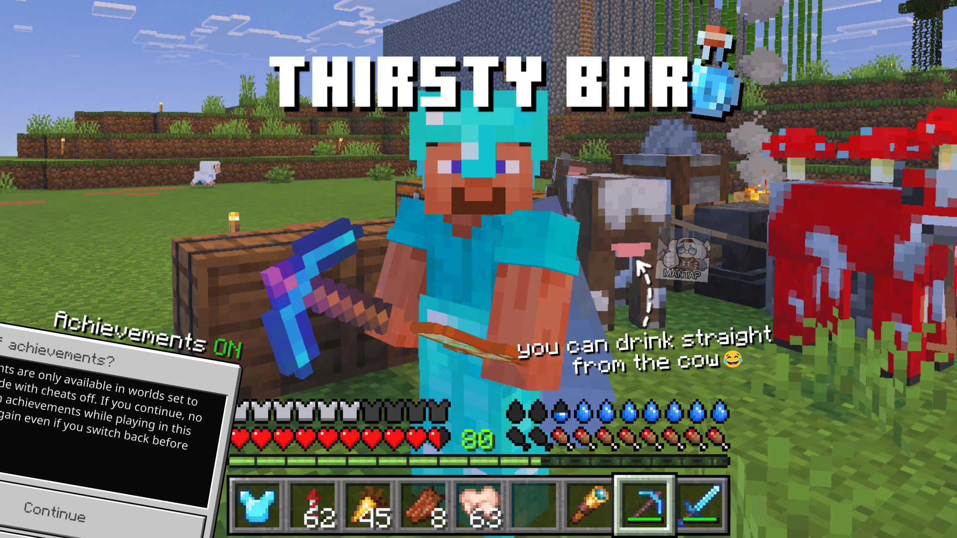 Dimz Inventory Overlay | Minecraft PE Texture Packs