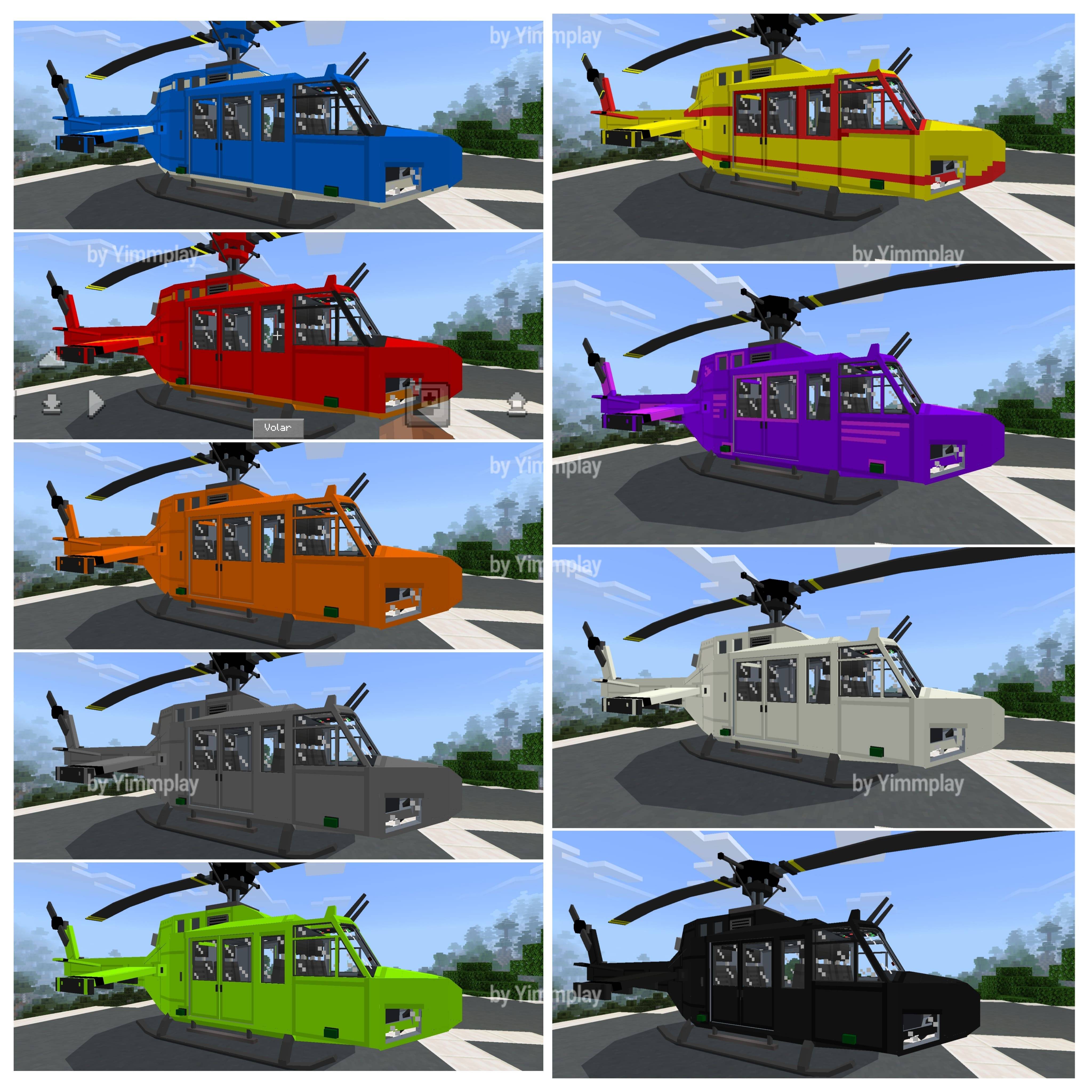 Survival Helicopters V1.7.2(bug fixes) - Minecraft Bedrock Addons ...
