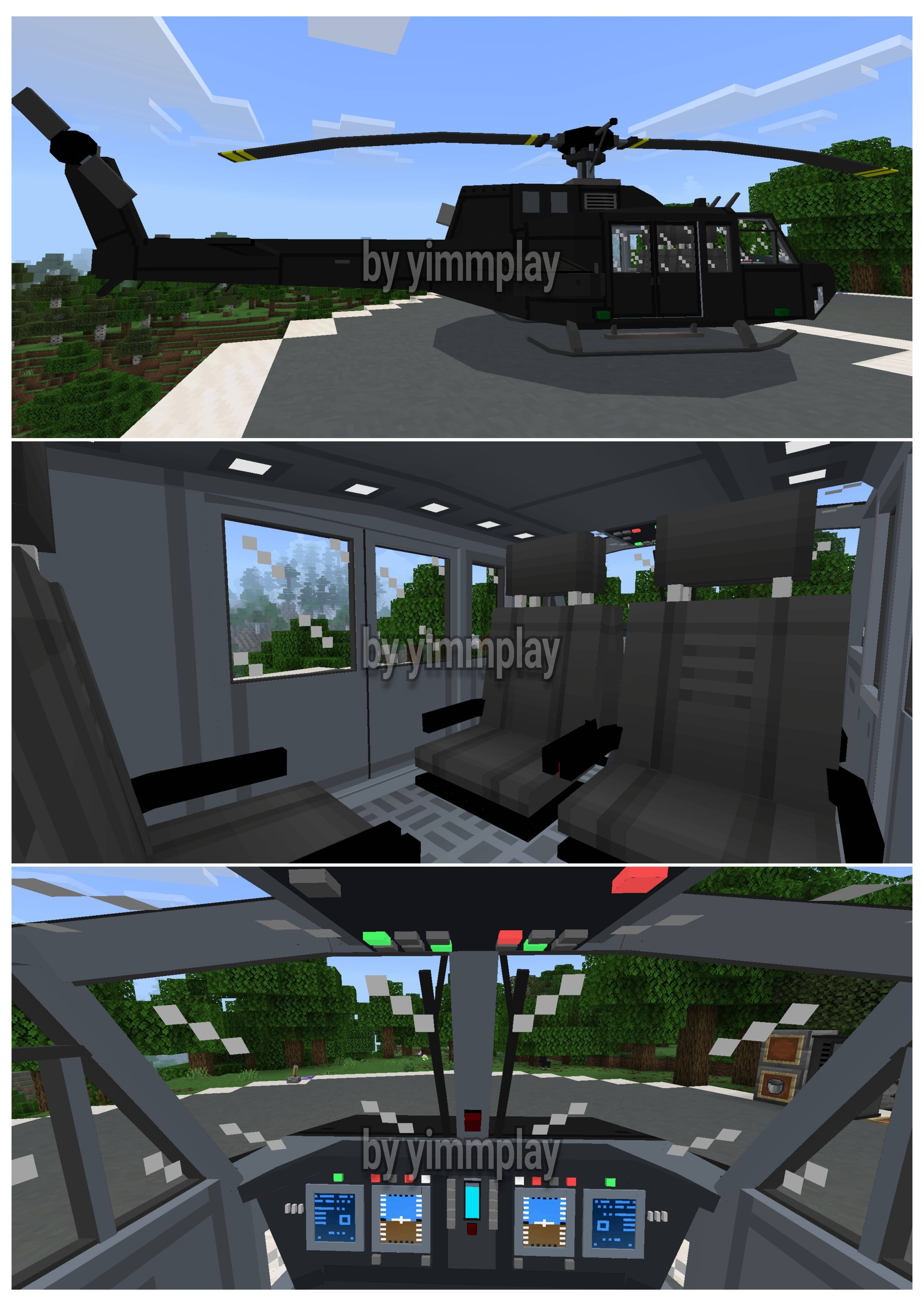 Survival Helicopters V1.7.2(bug fixes) - Minecraft Bedrock Addons ...