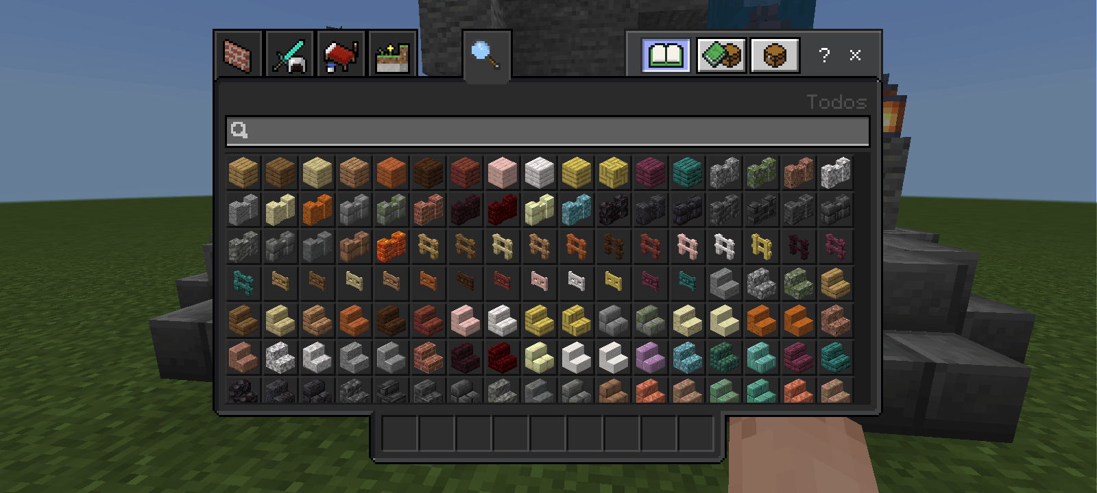 Inventory Dark Mode - Gallery - Minecraft Bedrock Texture Packs ...