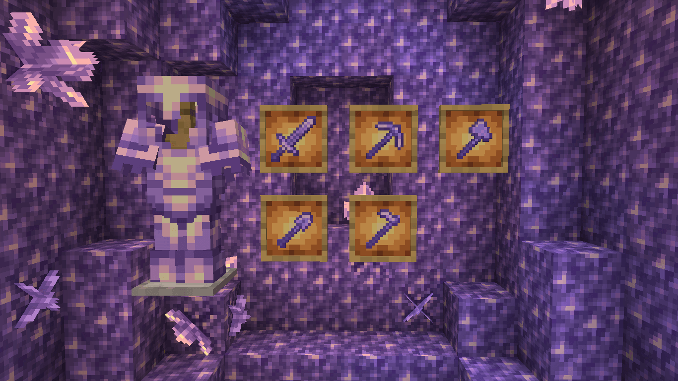 Amerite Gear & Tools v1.1 - Minecraft Bedrock Texture Packs - CurseForge