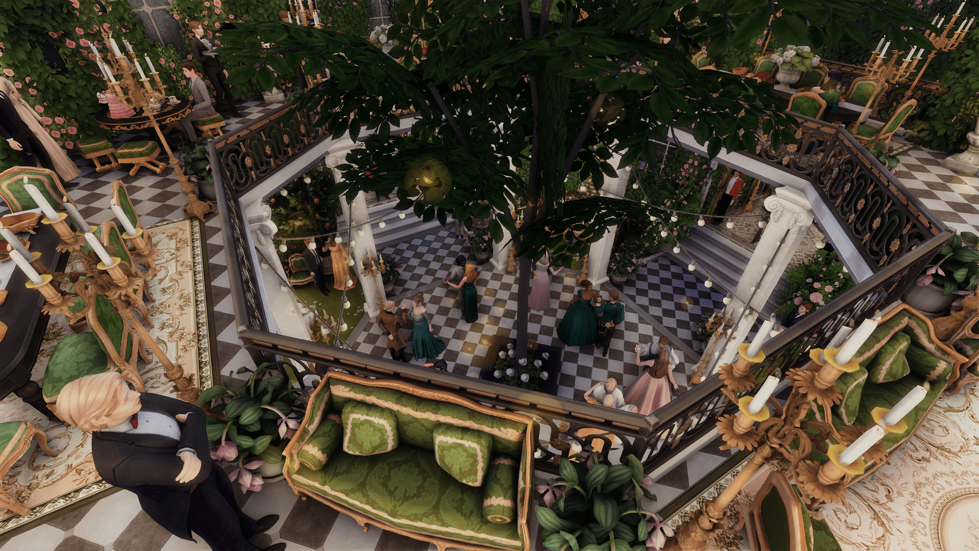 Spring Court Greenhouse Ballroom - Gallery - The Sims 4 Rooms / Lots ...