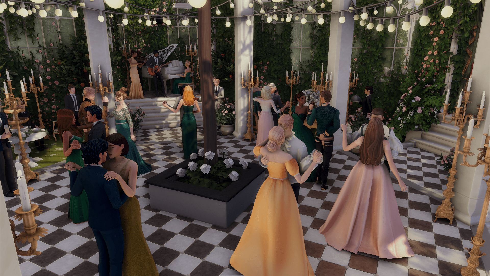 Spring Court Greenhouse Ballroom - Gallery - The Sims 4 Rooms / Lots ...