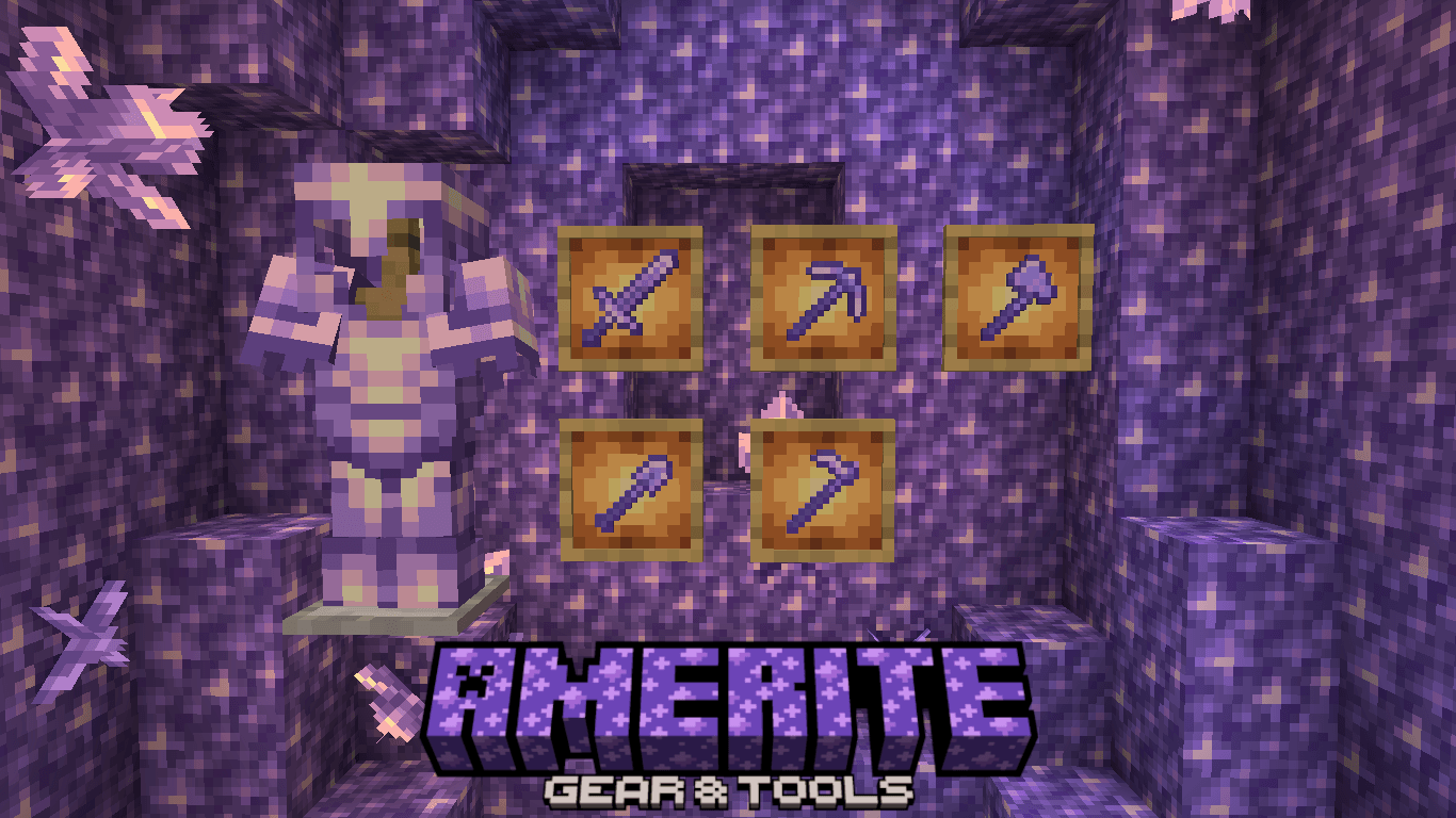 Amerite Gear & Tools v1.1 - Gallery - Minecraft Bedrock Texture Packs ...
