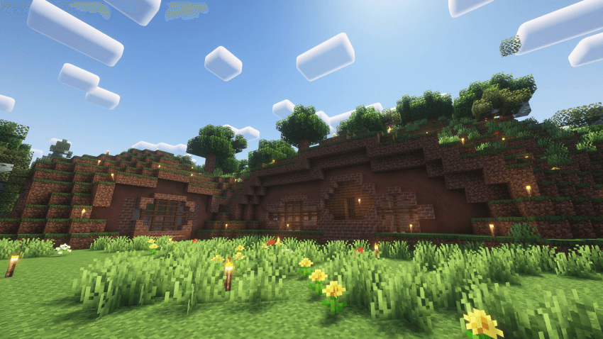 Recurrent Complex (Structures) 1.1.6 : Hobbit Hole | Minecraft PE Addons