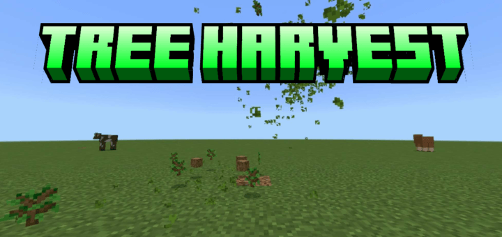 Tunekeshi’s Tree Harvest - Gallery - Minecraft Bedrock Addons - CurseForge