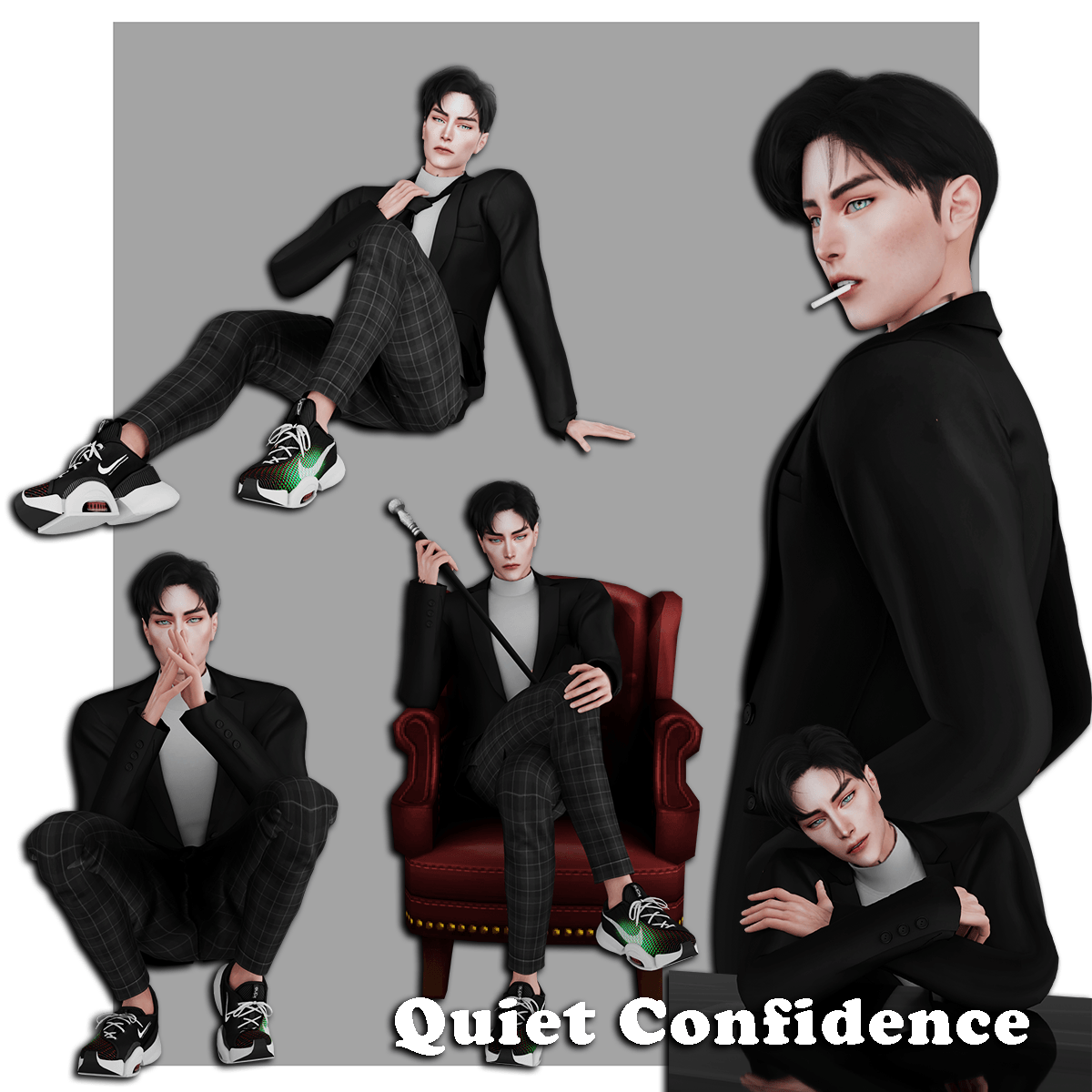Quiet confidence - The Sims 4 Mods - CurseForge